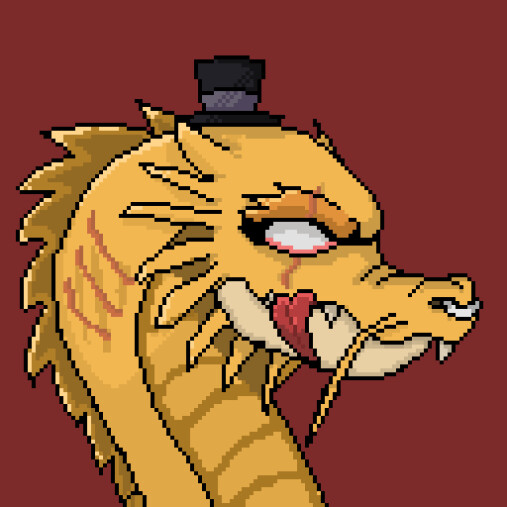 Custom Chinese Dragon — Character Design — Pixel Art — NFT by Tonga ...