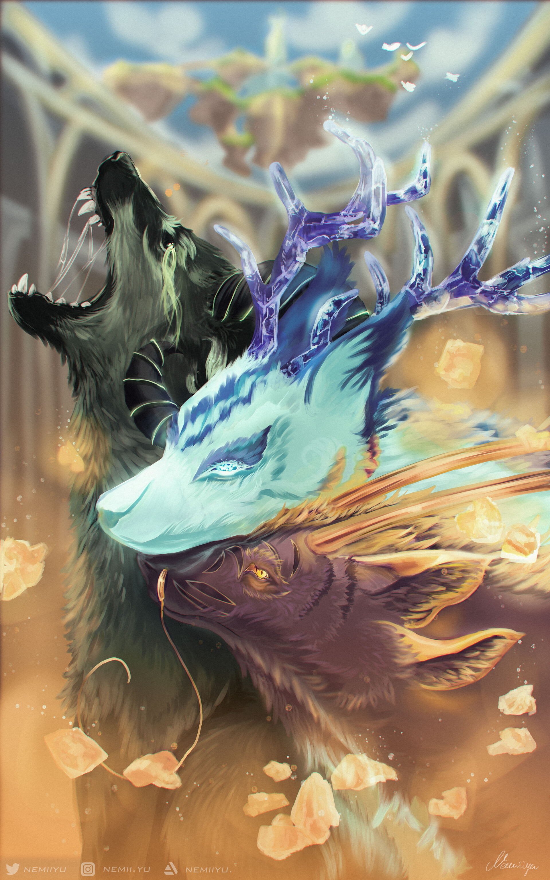 ArtStation - Three of Seven Archons