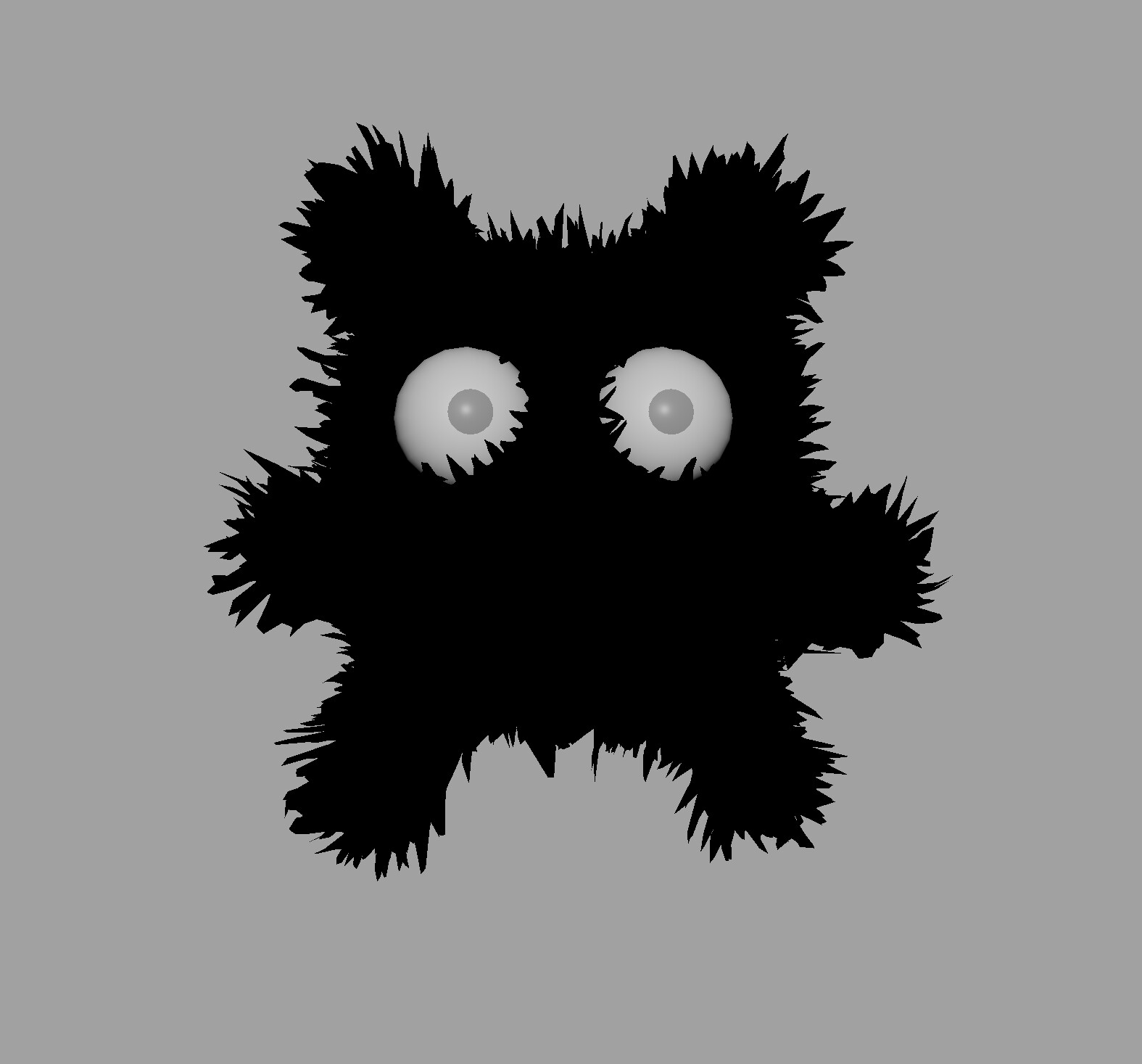 ArtStation - Zbrush character Fuzzy Creature