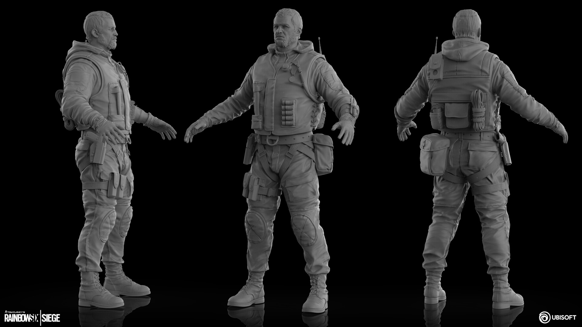 Michel Quach - Rainbow 6 Siege -Thatcher's Elite Skin