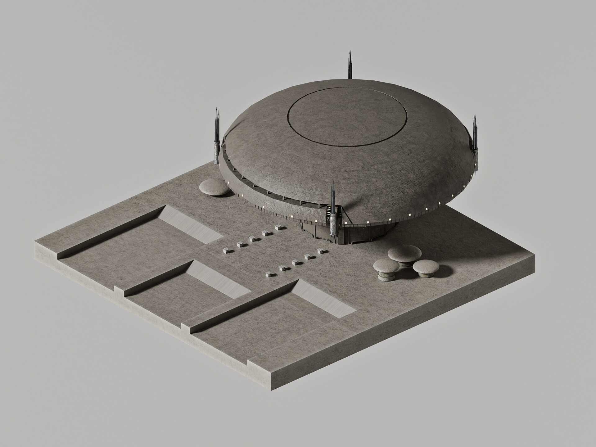 ArtStation - Galactic Senate Building - Star Wars