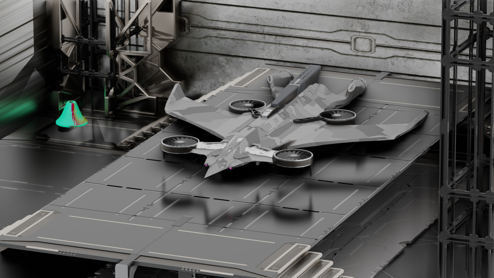 ArtStation - Cypher-Cargo Airship