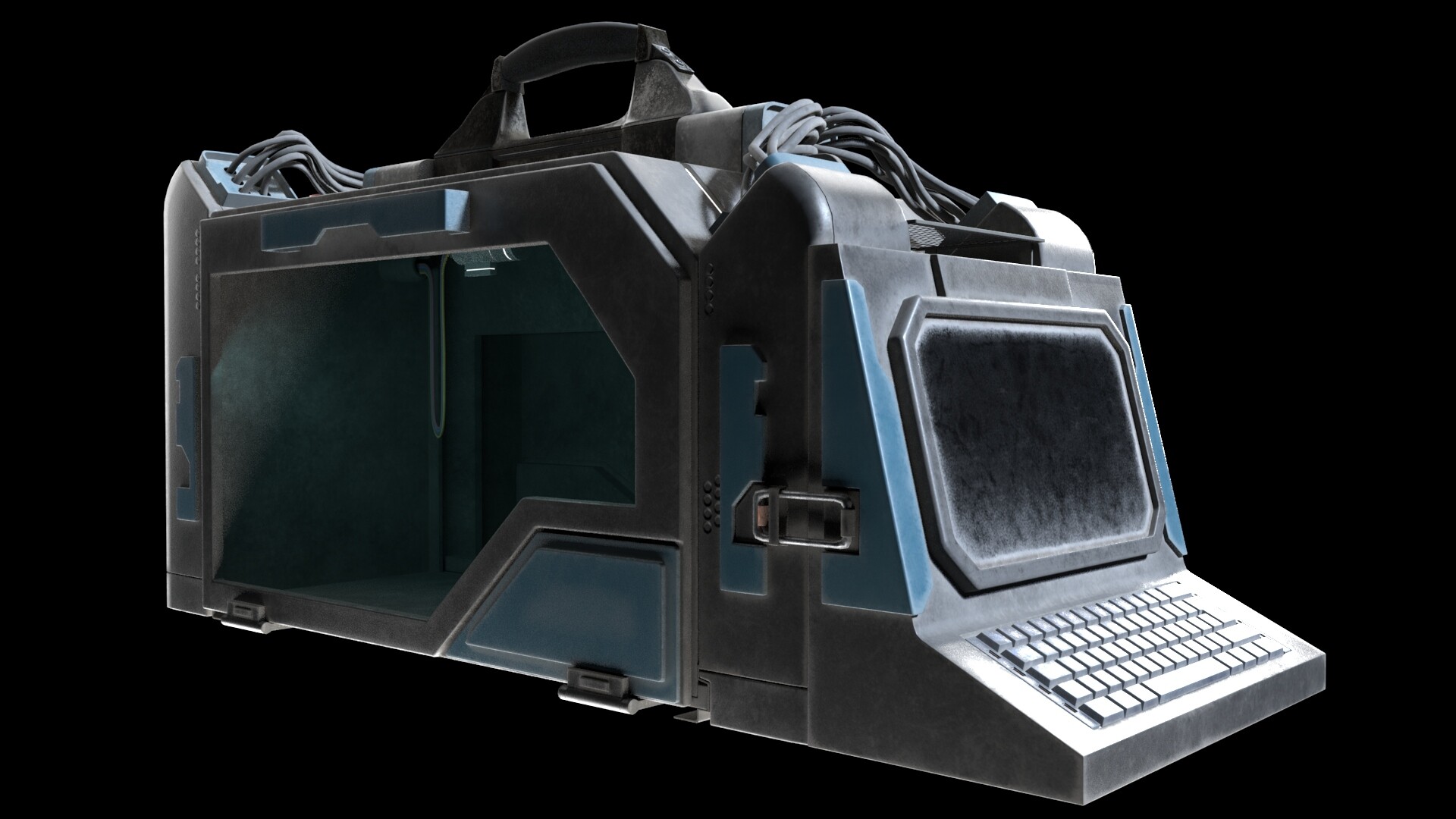 Dudley Long - Freeborn: Sci-fi 3d printer + scanner