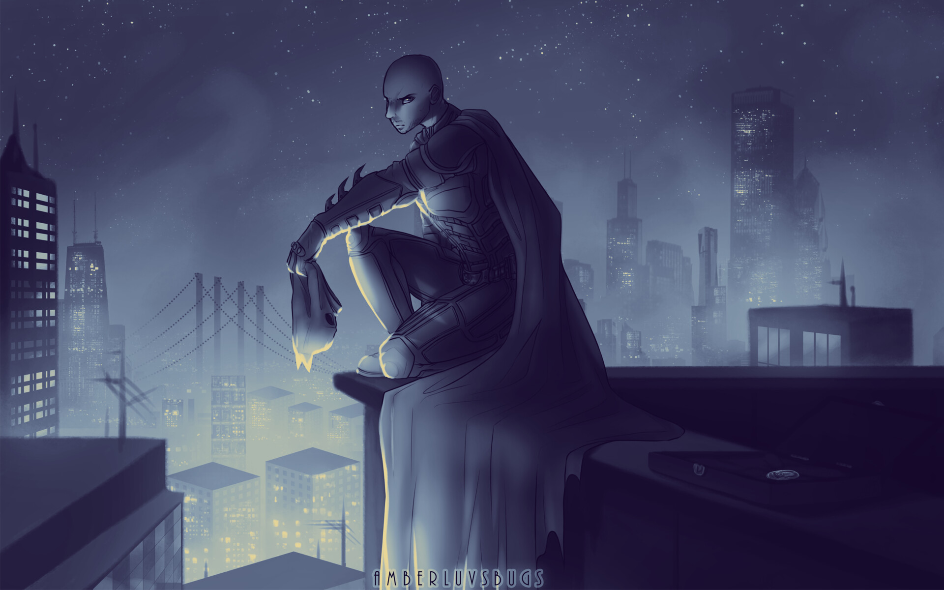 ArtStation - Bat dad patreon sketch