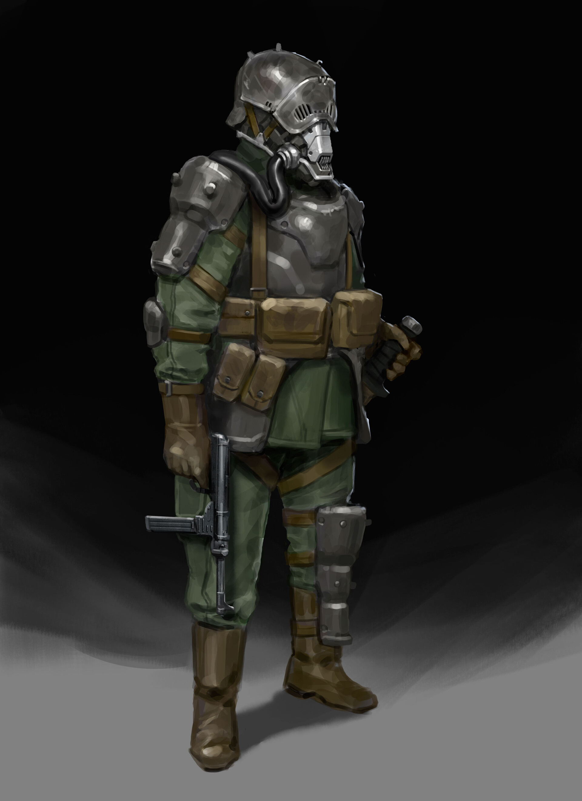 Dieselpunk Soldier
