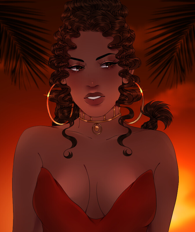 ArtStation - Bust Commission for @starlitaria