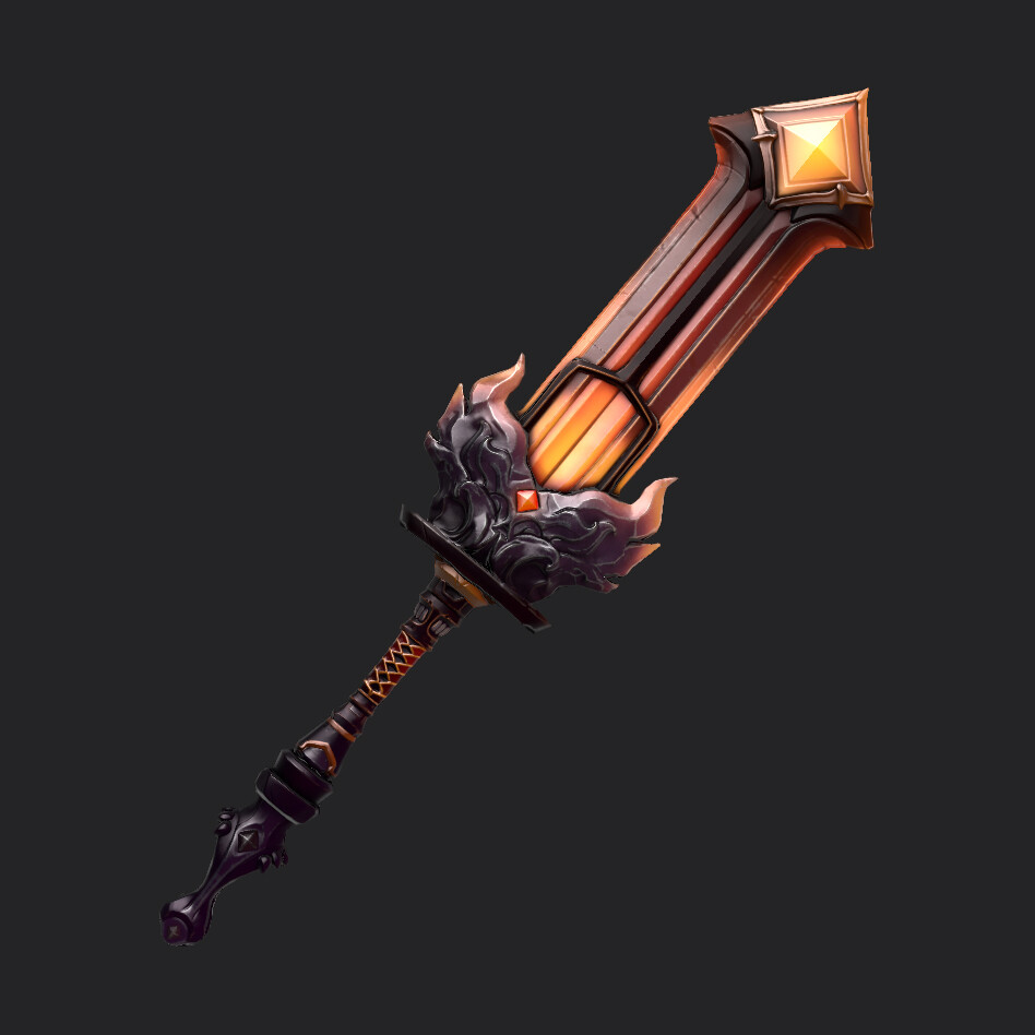 ArtStation - DOTA2 : Ember Spirit Sword