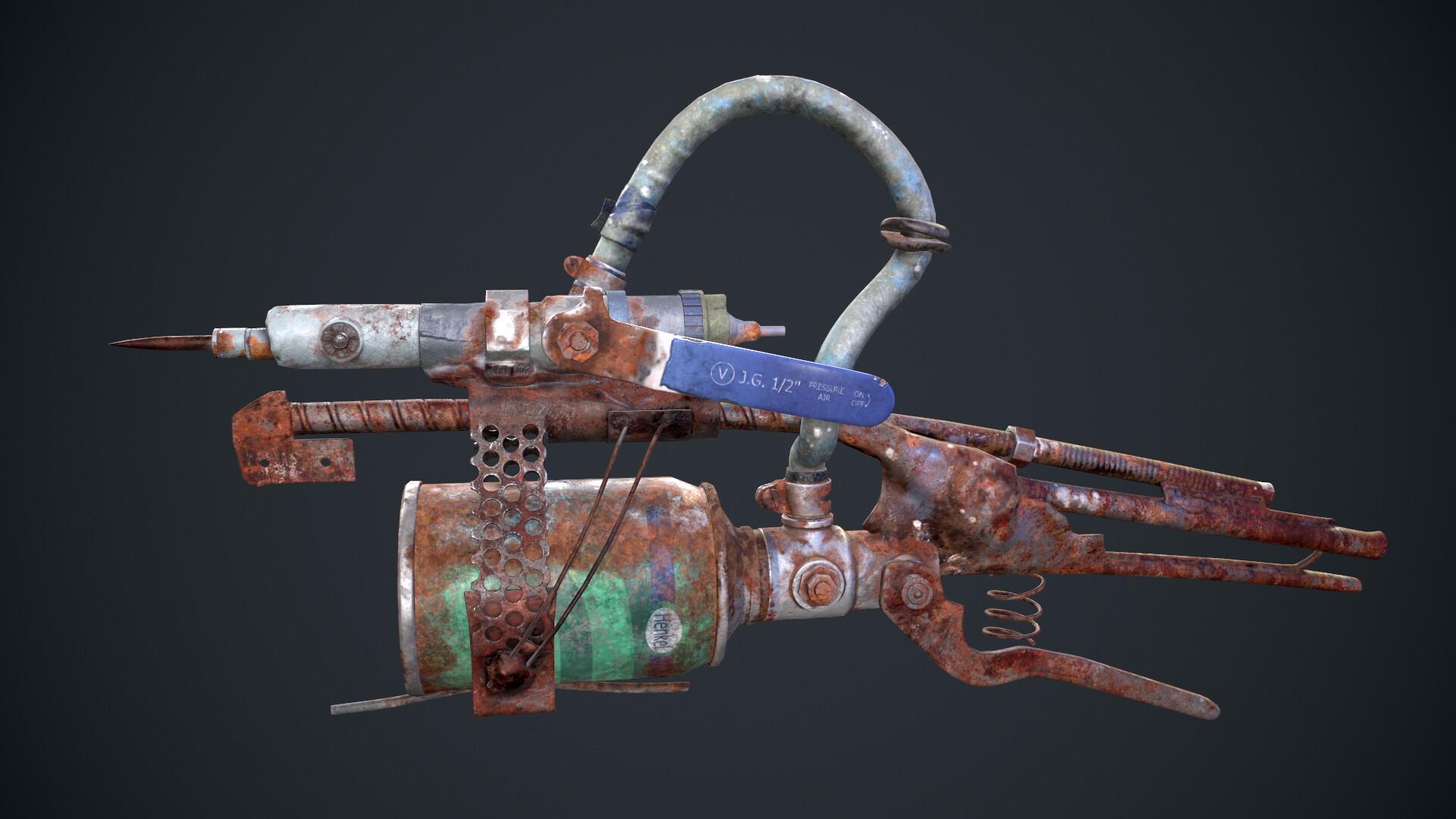 ArtStation - Post apocalyptic Weapon