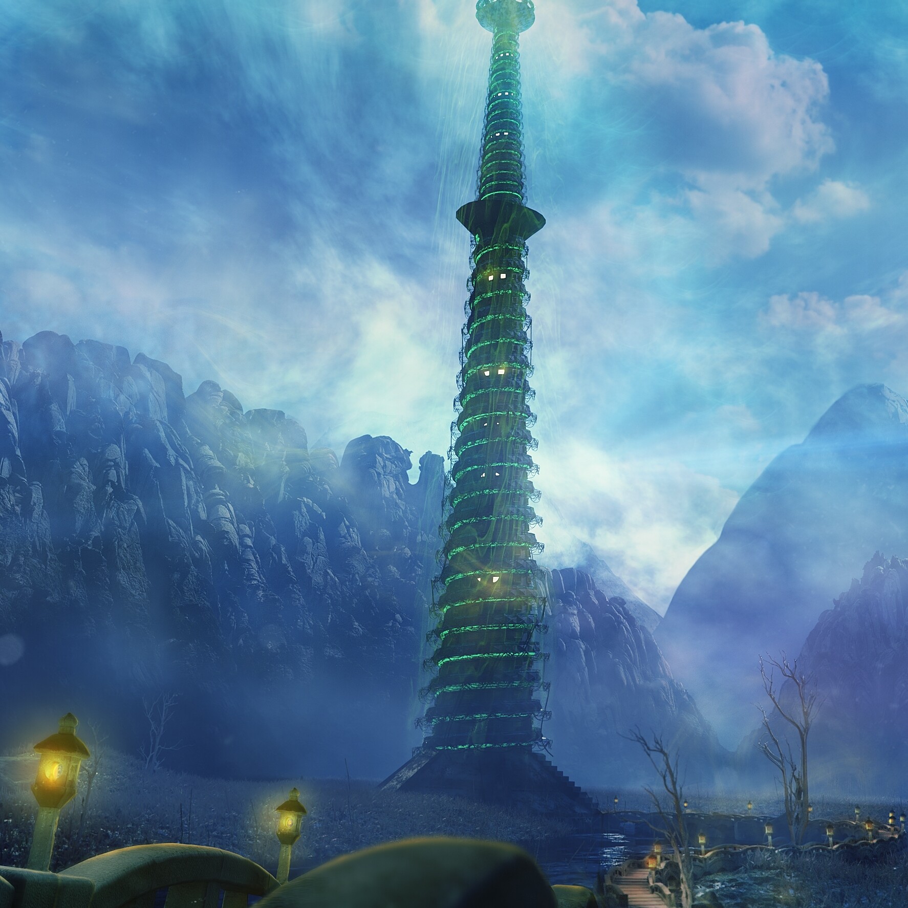 ArtStation - The Dark Tower