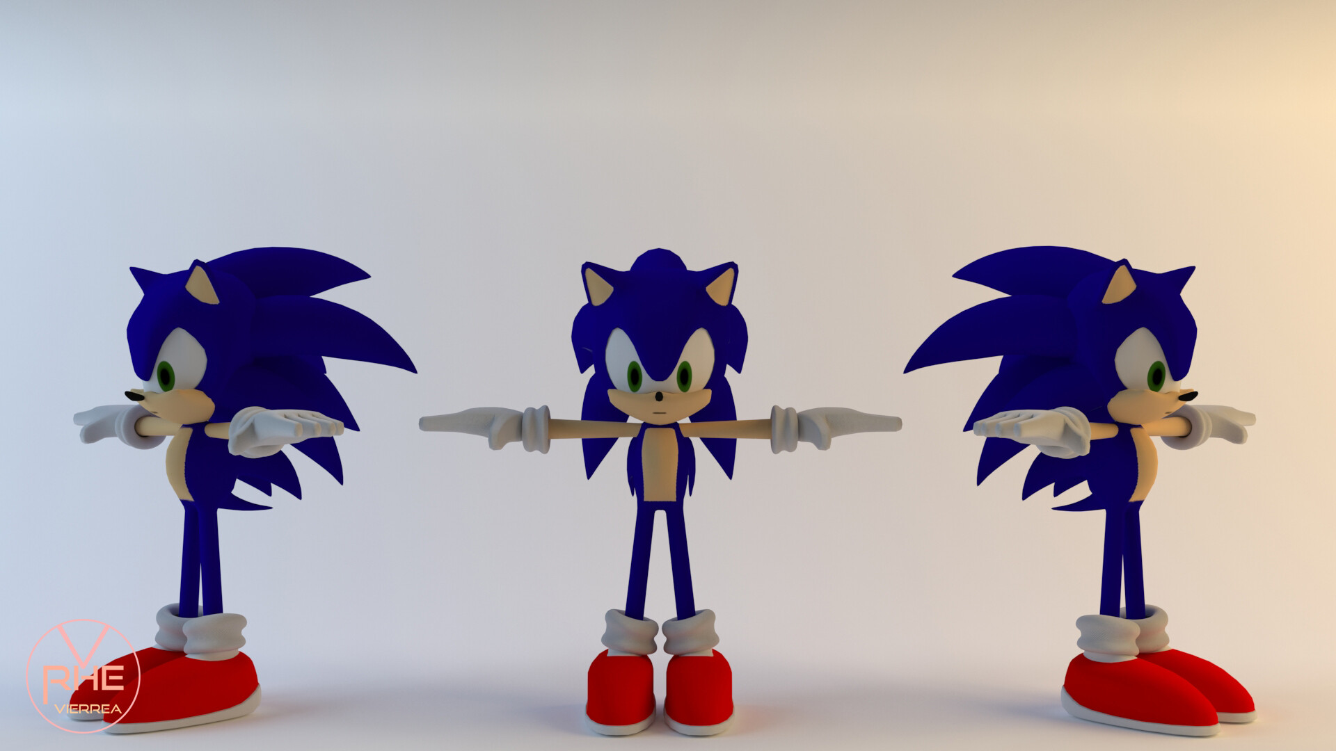 ArtStation - 3D Sonic the Hedgehog
