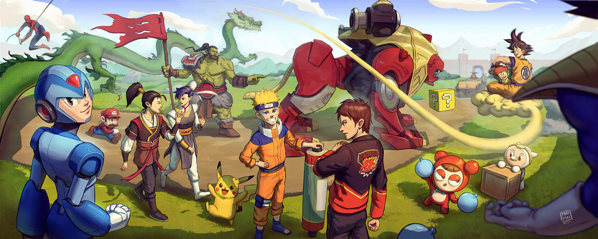 ArtStation - Enter the Game world