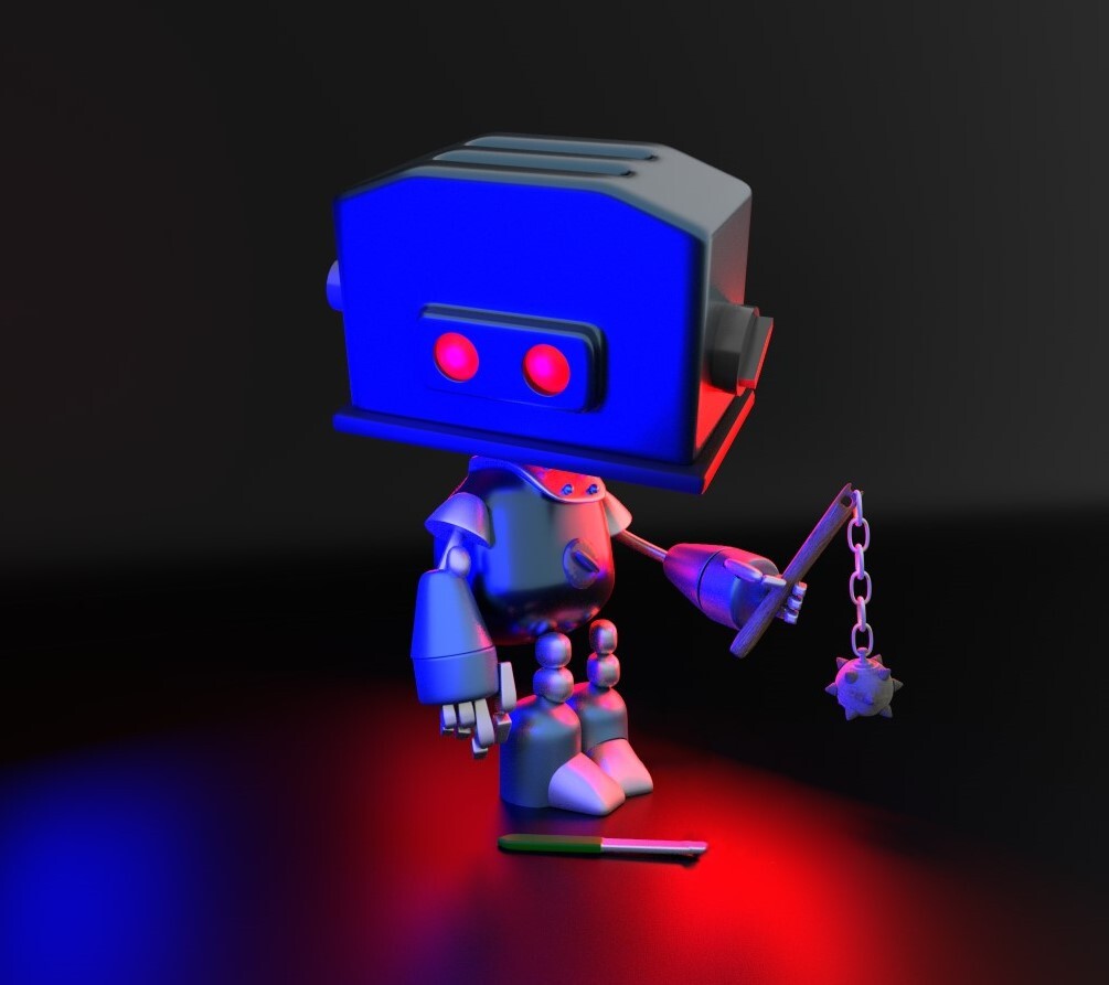 ArtStation - evil toaster