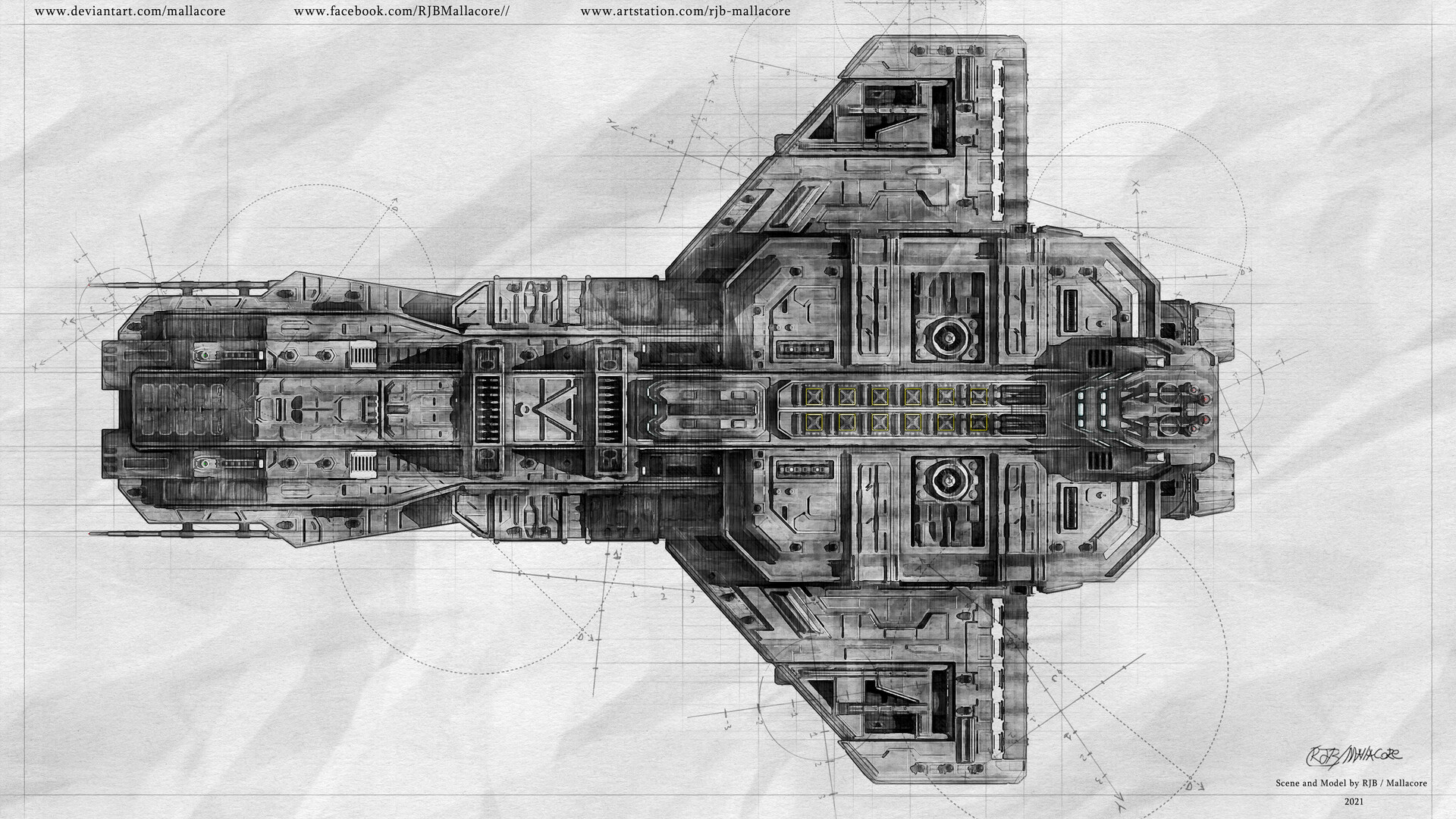 ArtStation - Stargate - Sketch Renders - 2022