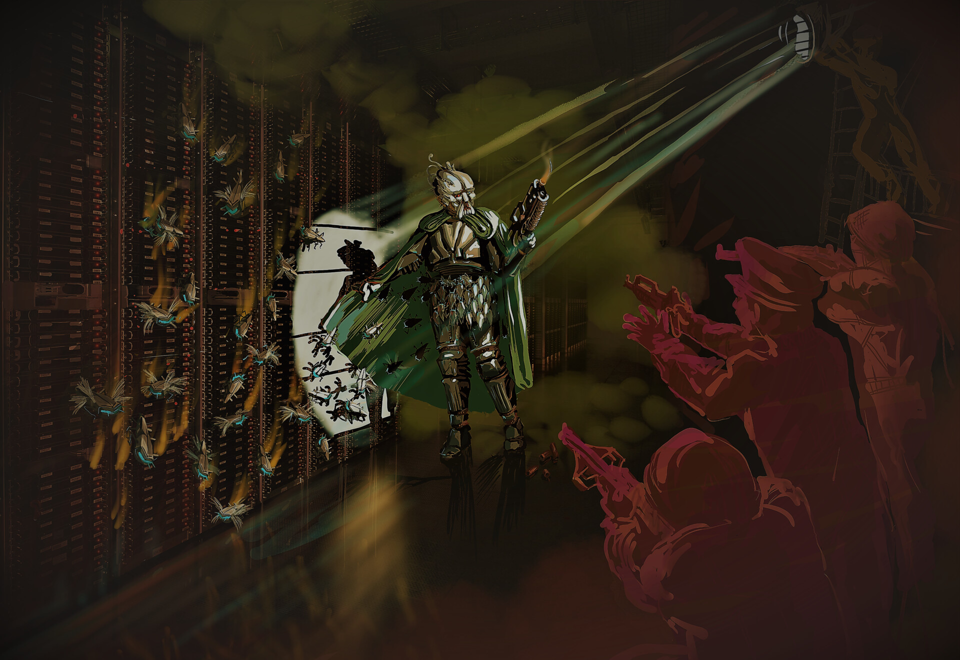 ArtStation - Robot attack