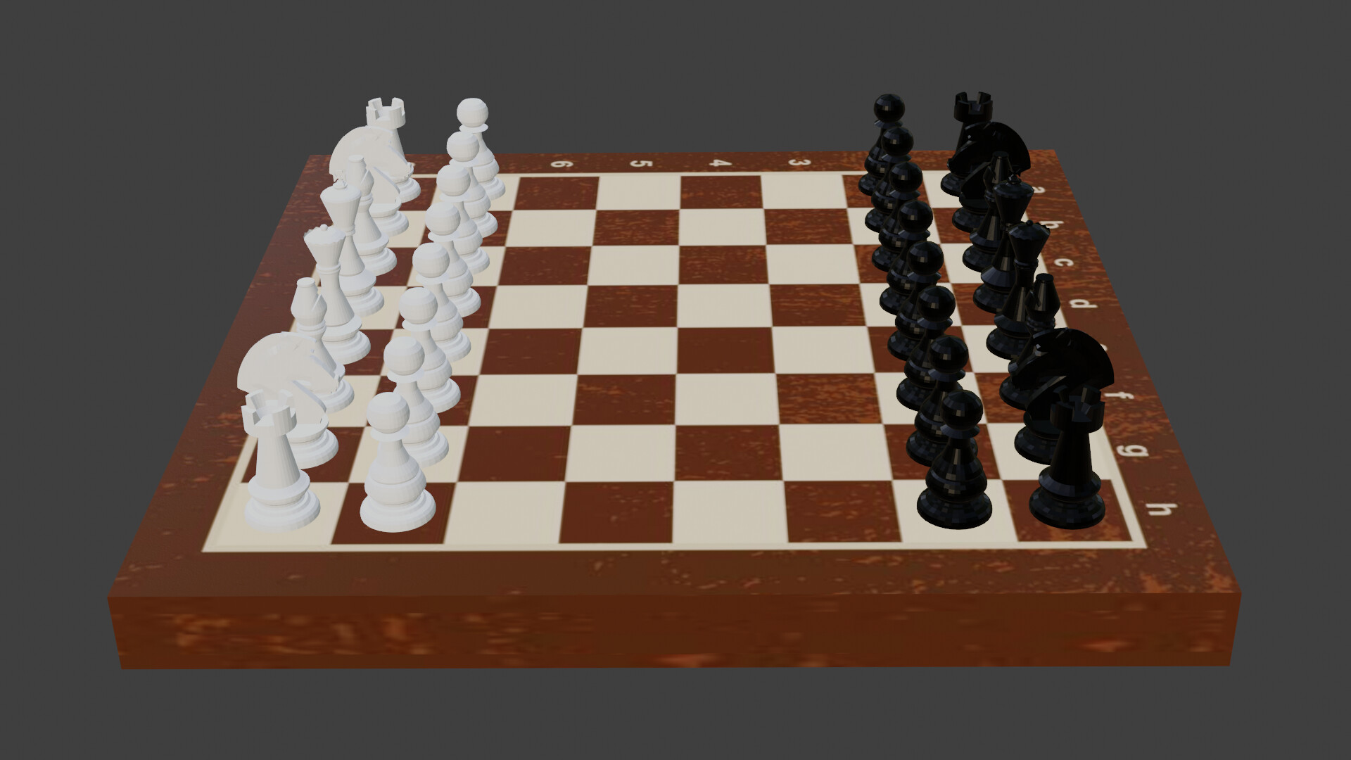 pipun - Low Poly 3d Chess Set