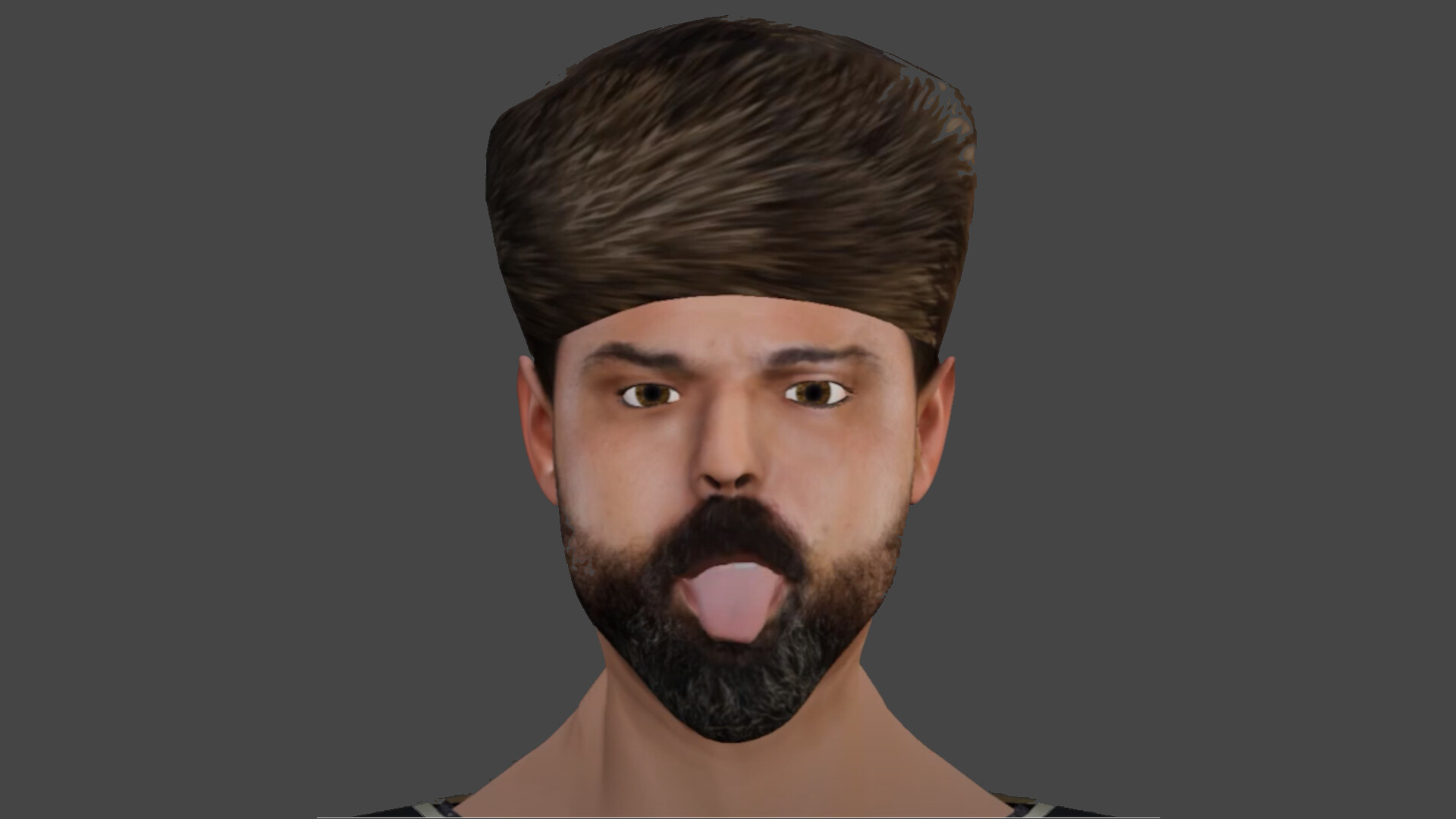 pipun - Shah Chicko Ghazi 3D Character