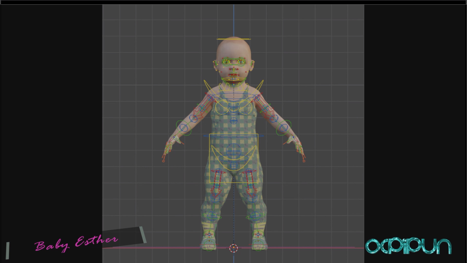 pipun - Baby Esther 3d Character