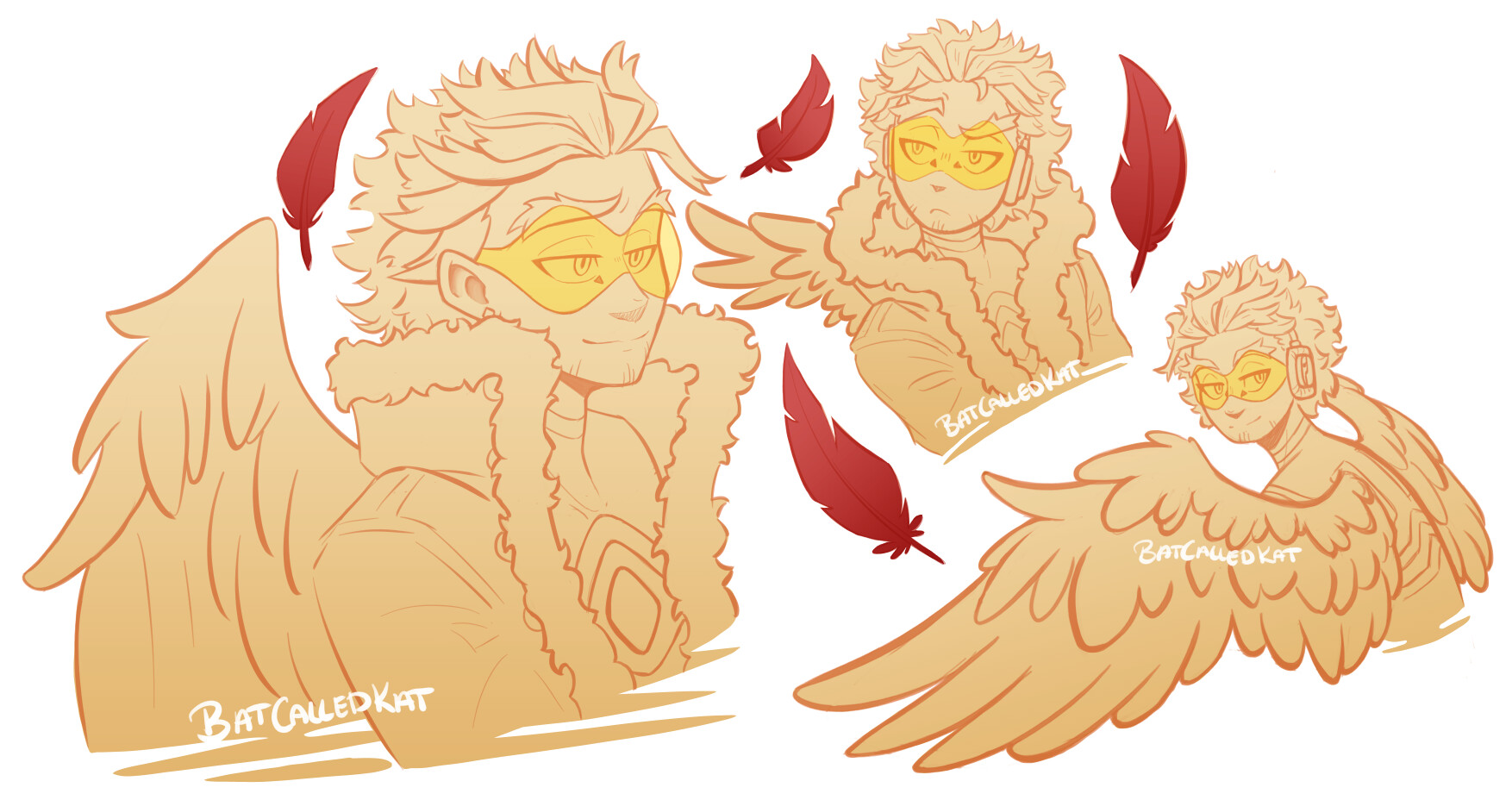 ArtStation - Hawks sketches