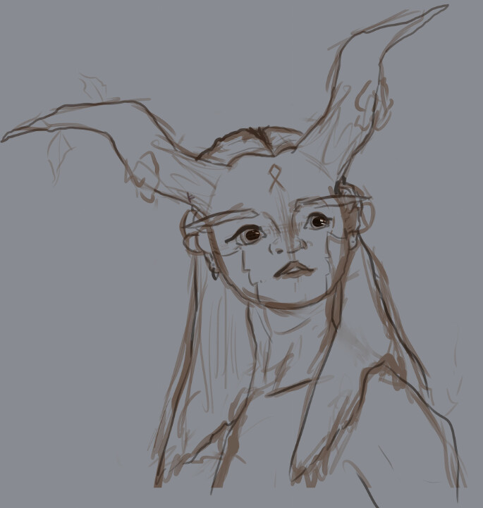 Lee Hersee - Nymph Character Design