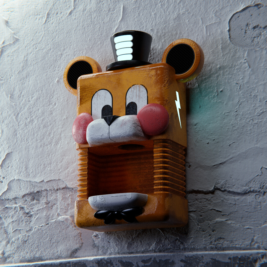 ArtStation - FNaF Security reach | Flashlight Charger