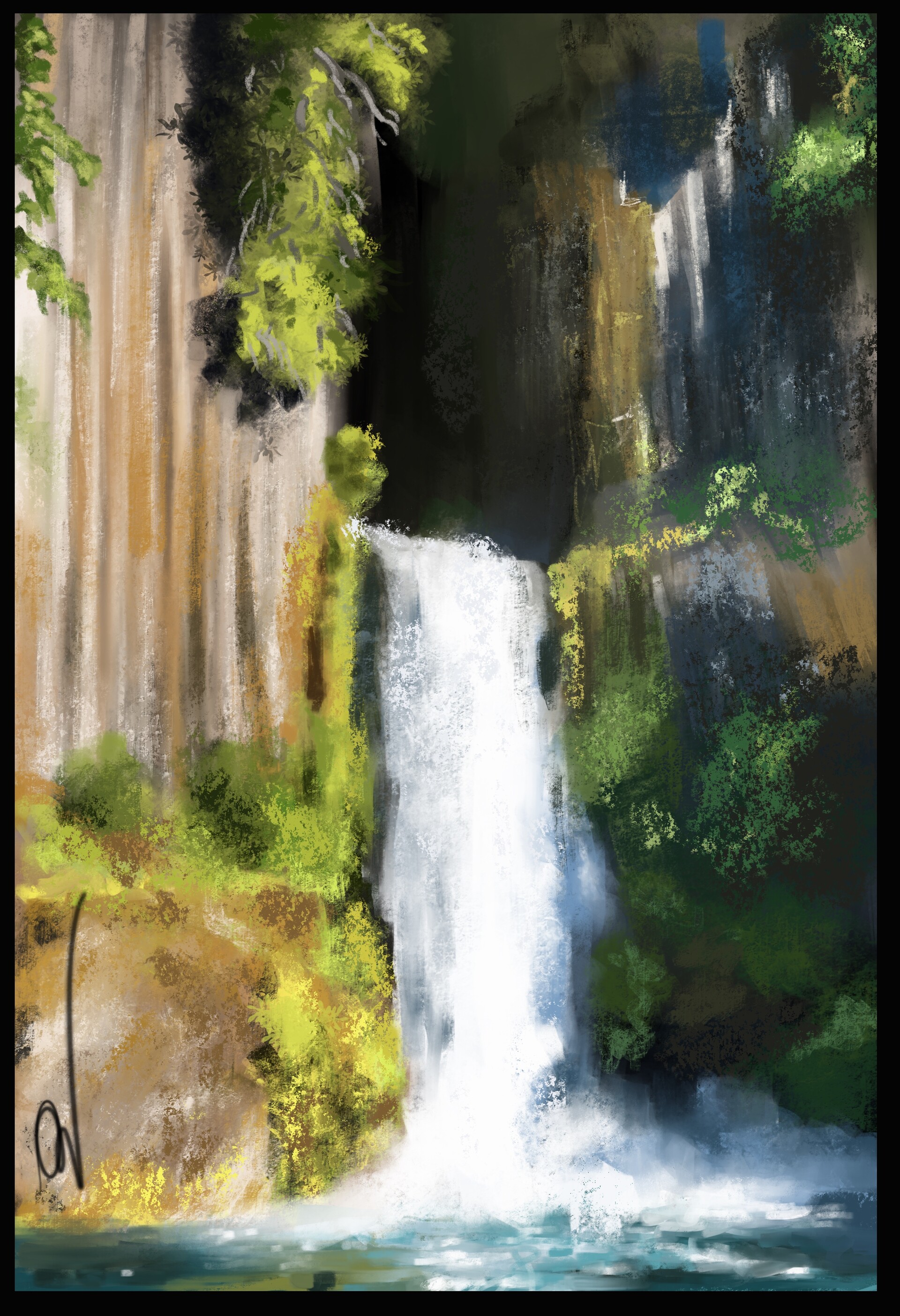 ArtStation - Waterfall
