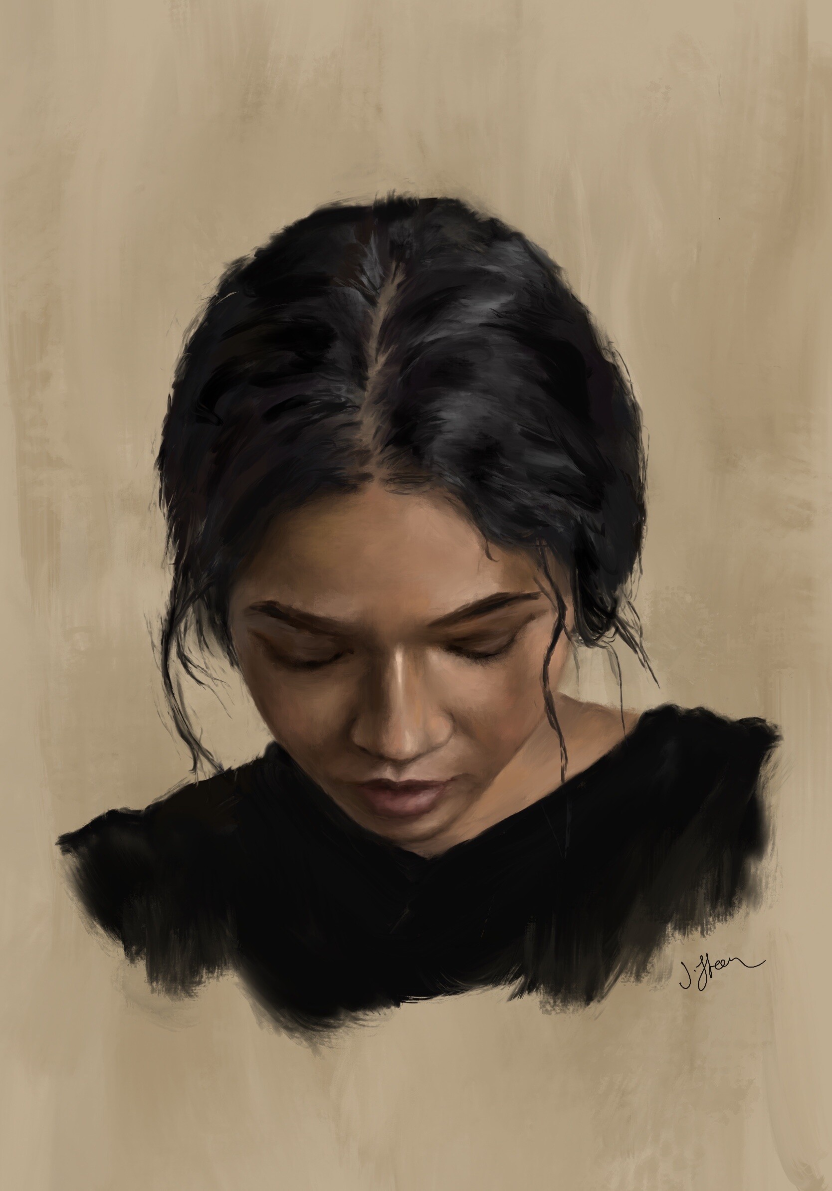 ArtStation - Quick Portait Study