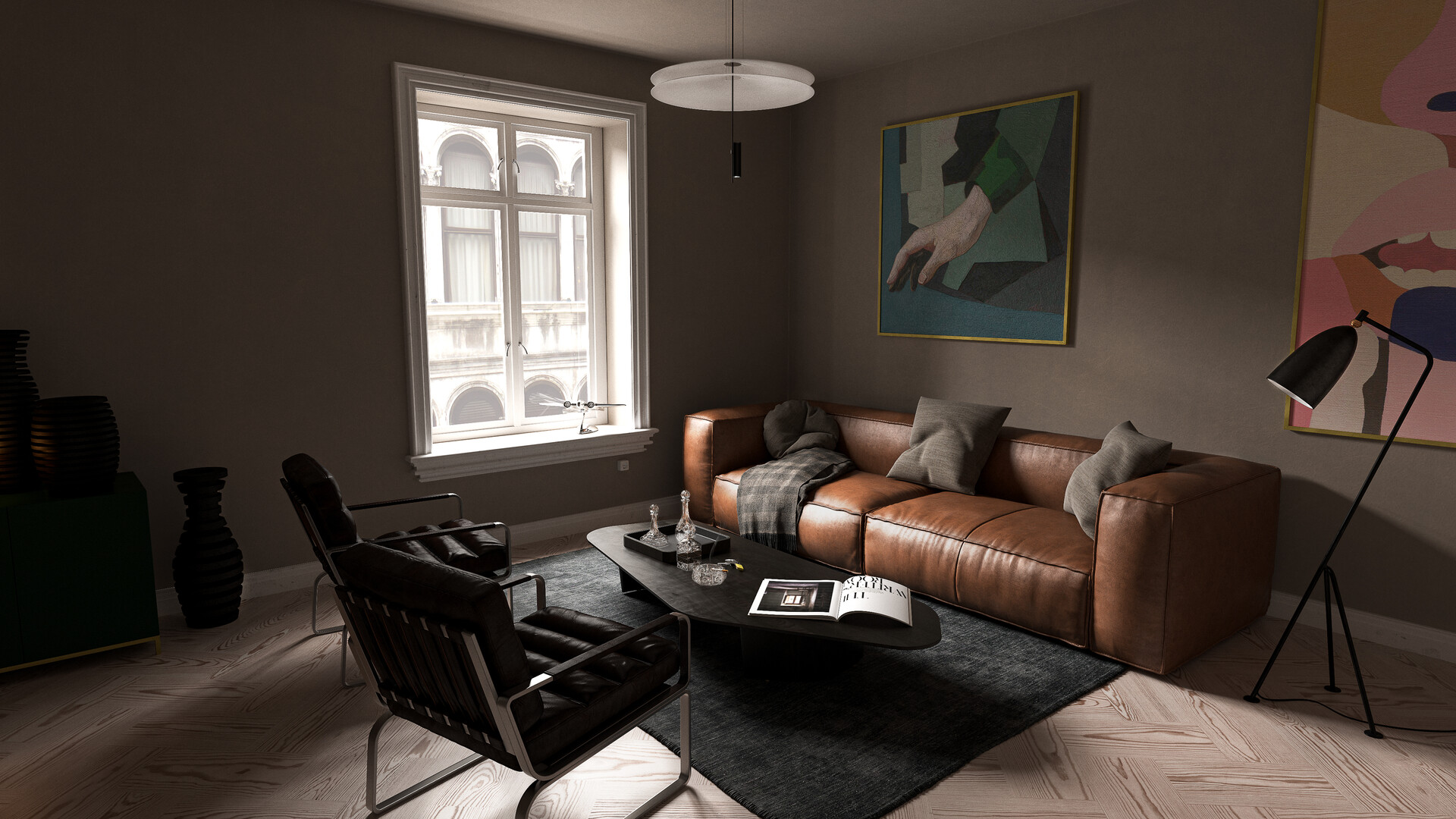 ArtStation - Smoking lounge