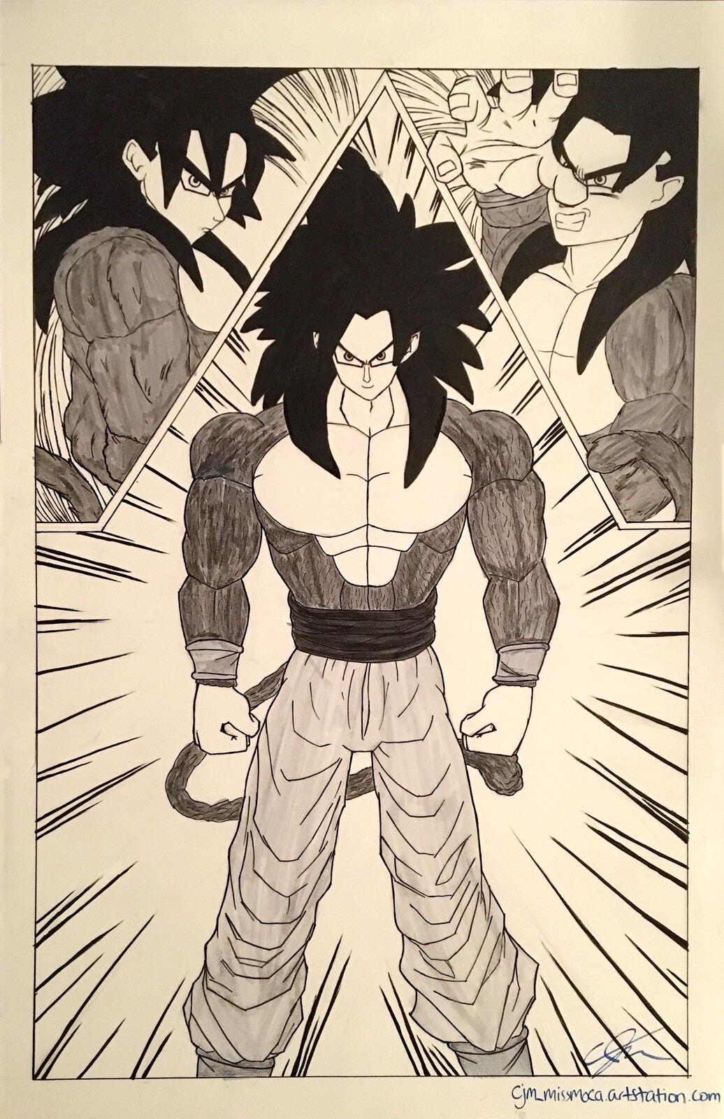 CJM - Super Saiyan 4 Goku!