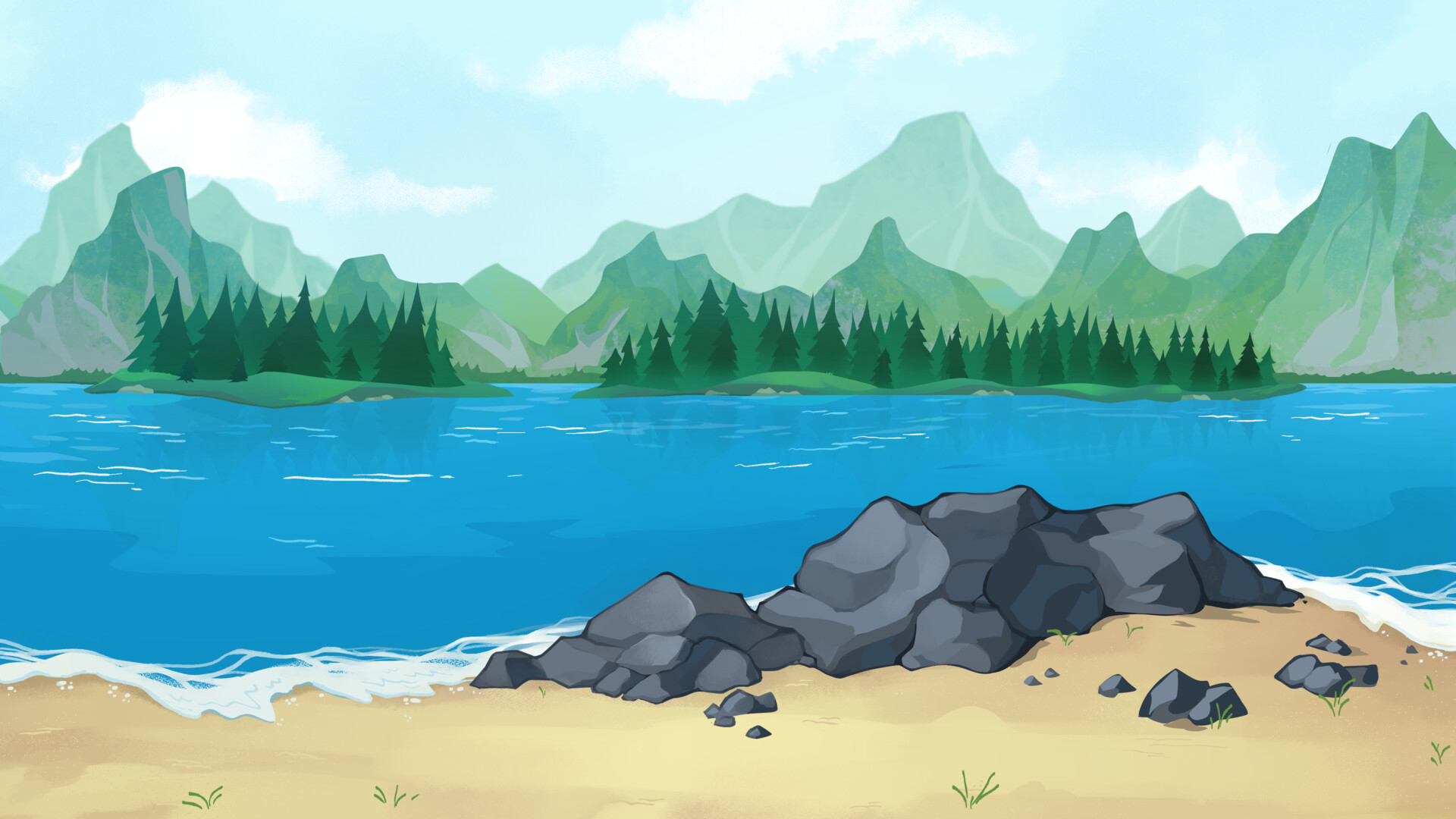 ArtStation - Wilderness Backgrounds