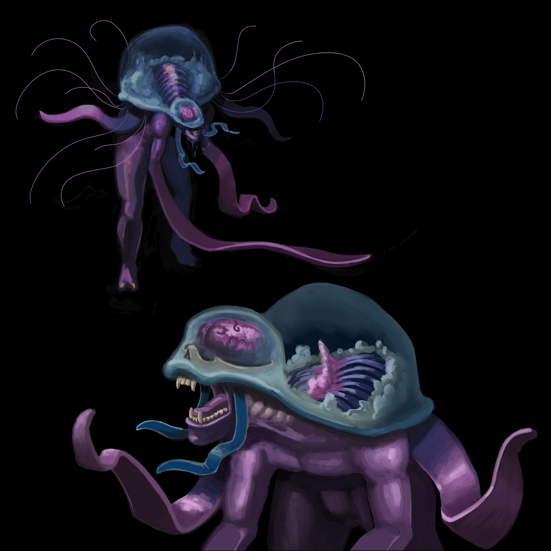 ArtStation - The Jellyfish Mutant
