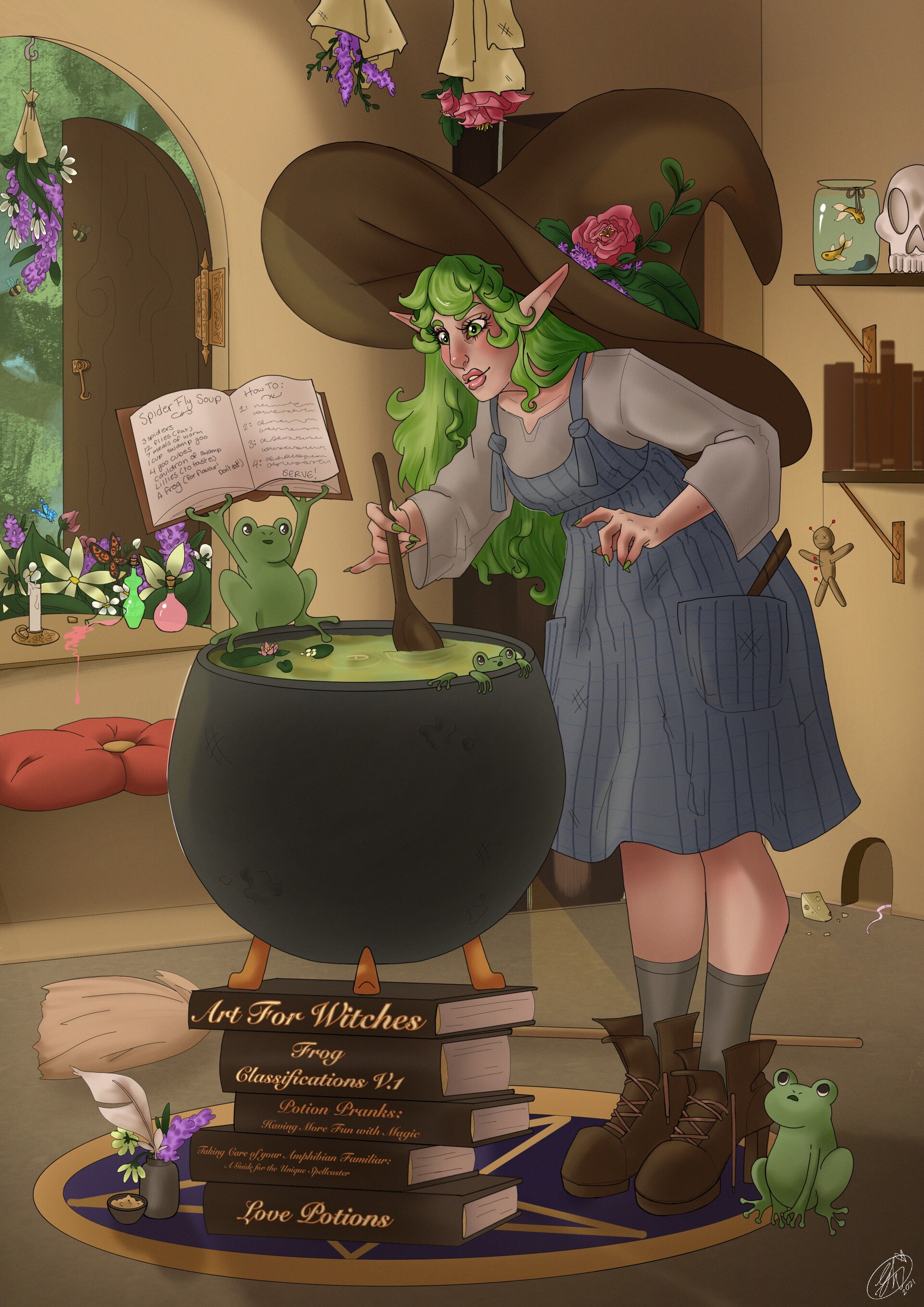 ArtStation - Froggy Witch