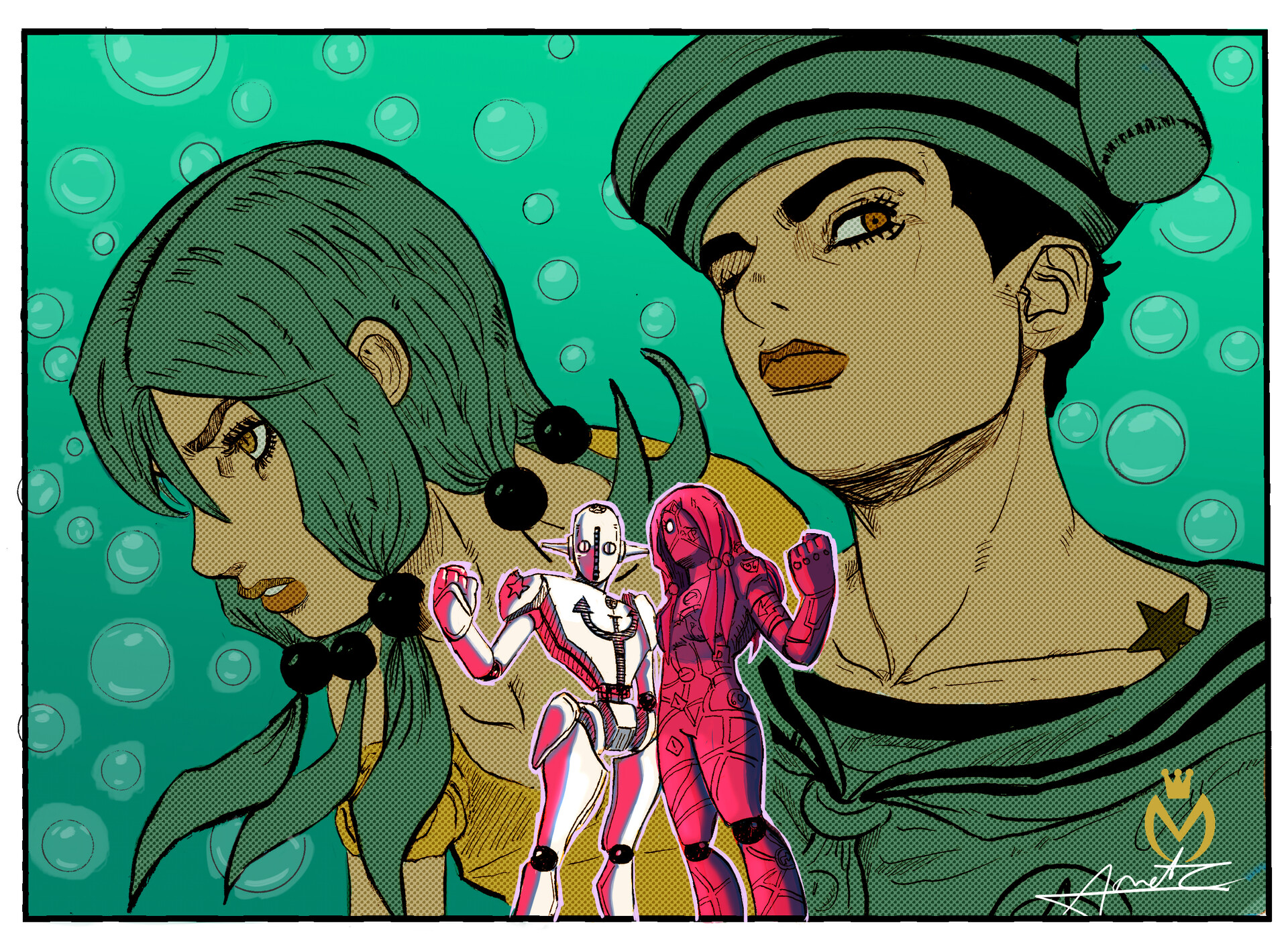 how to draw jojolion