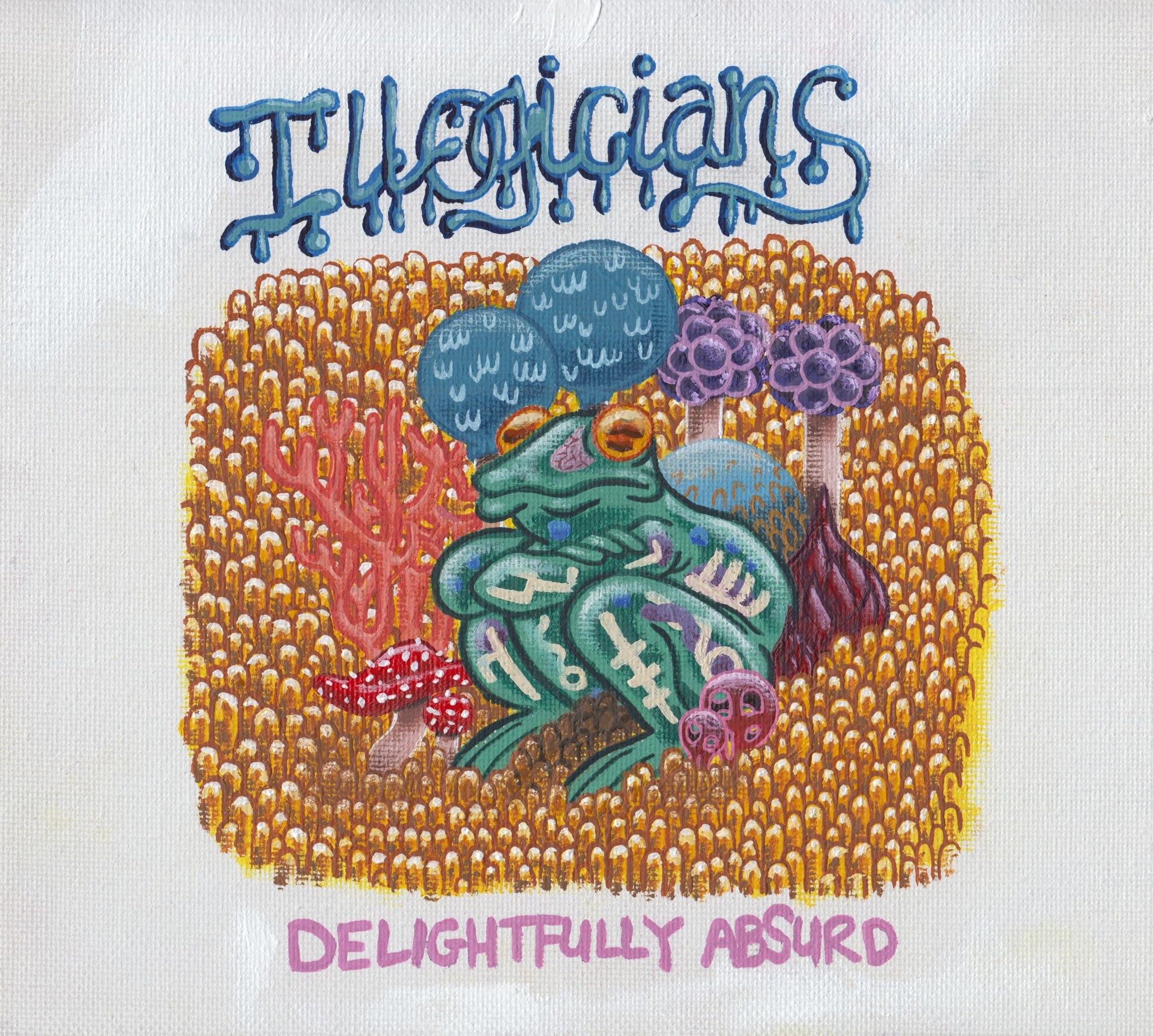 ArtStation - Illogicians "Delightfully Absurd" Album Cover