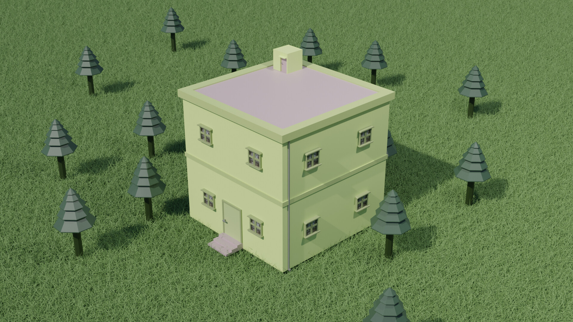 ArtStation - Day#1 Default Cube Challenge (01.01.2022)