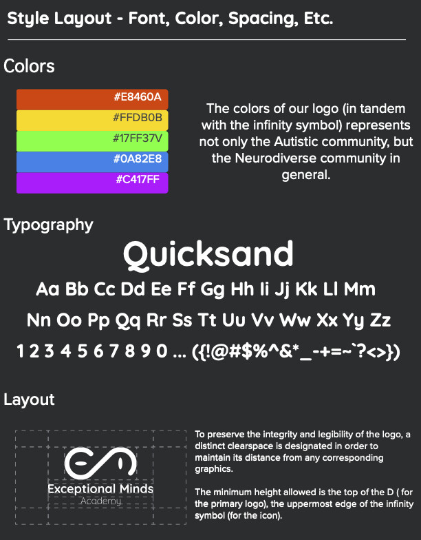 Becca - Logo Design - Exceptional Minds Redesign Contest