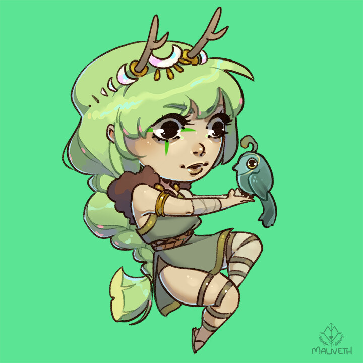 artemis chibi