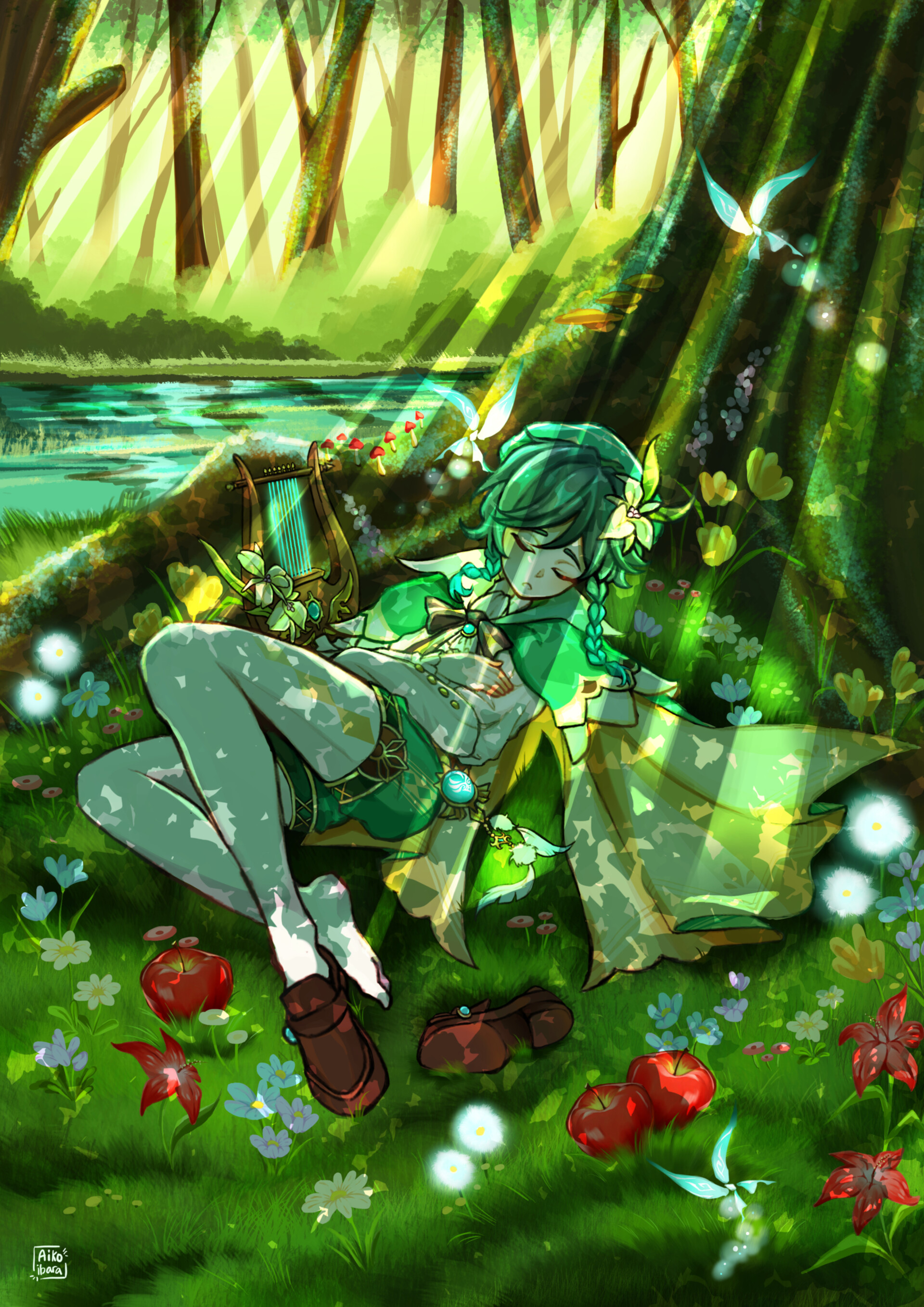 Artstation Venti Fanart