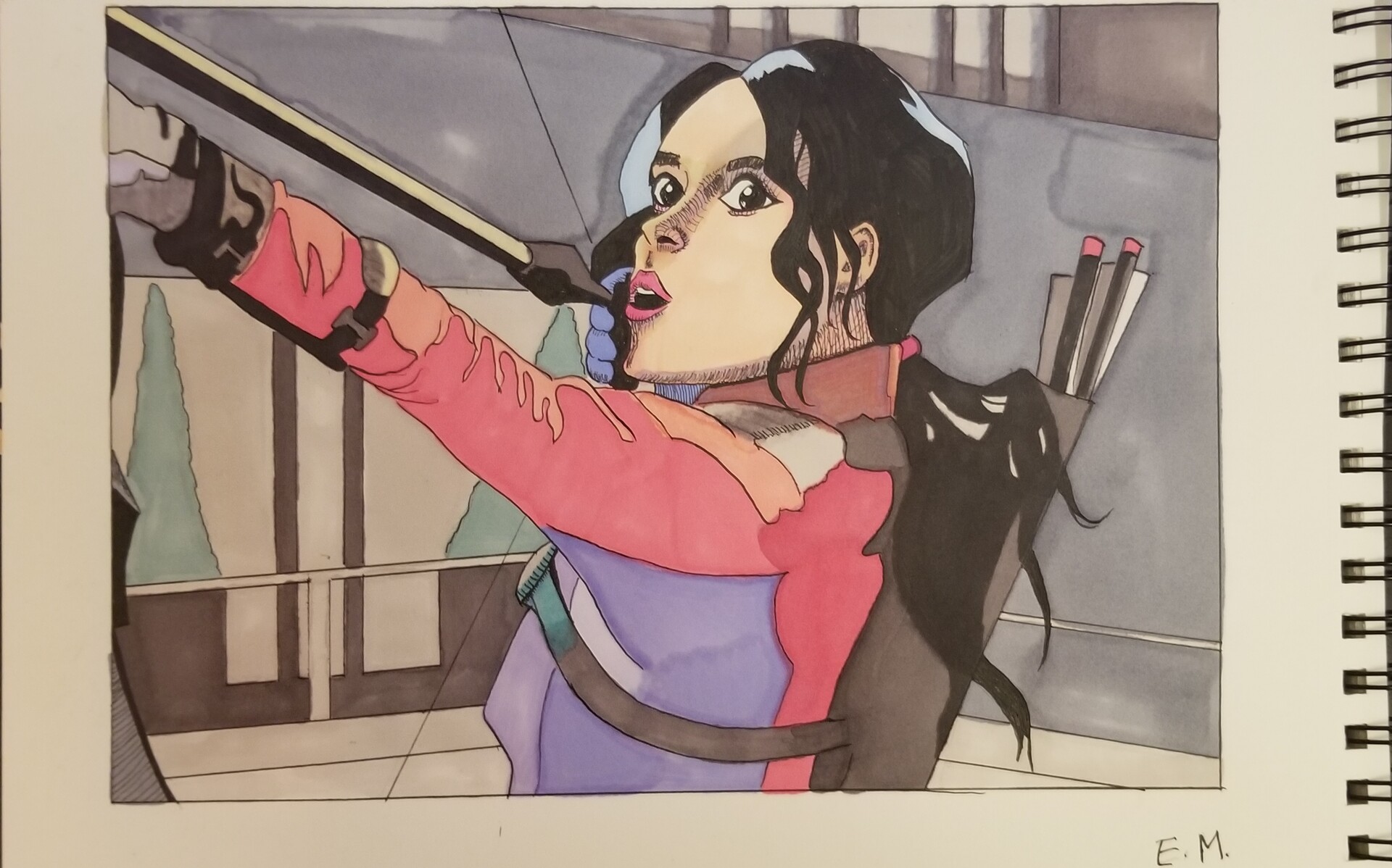 ArtStation - Hawkeye - Kate Bishop