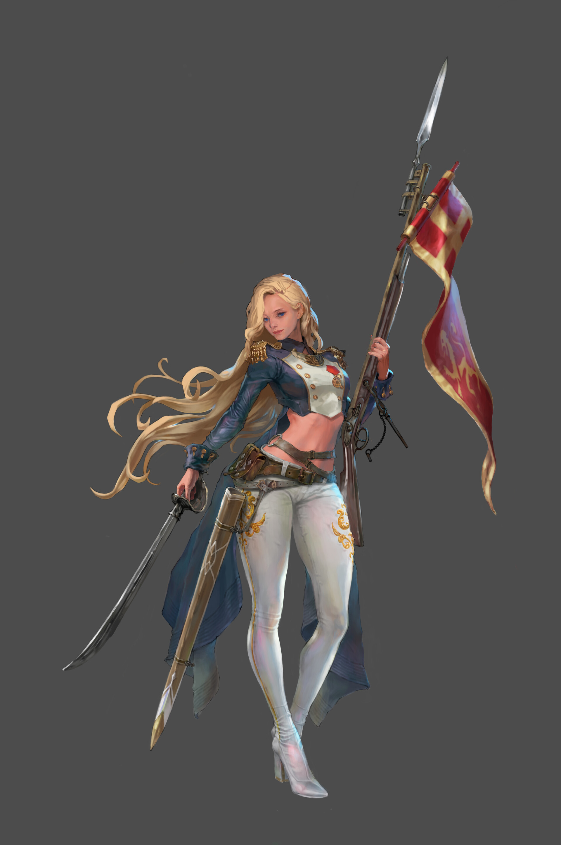 ArtStation - Female Musketeer