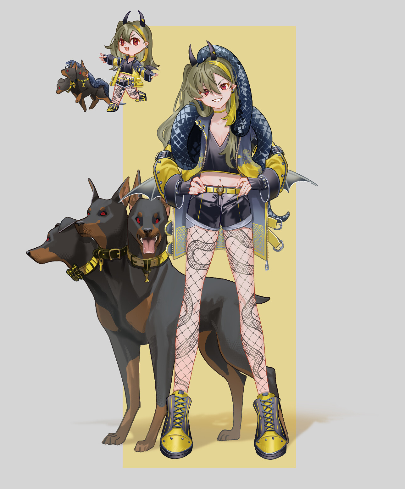ArtStation - Demon girl
