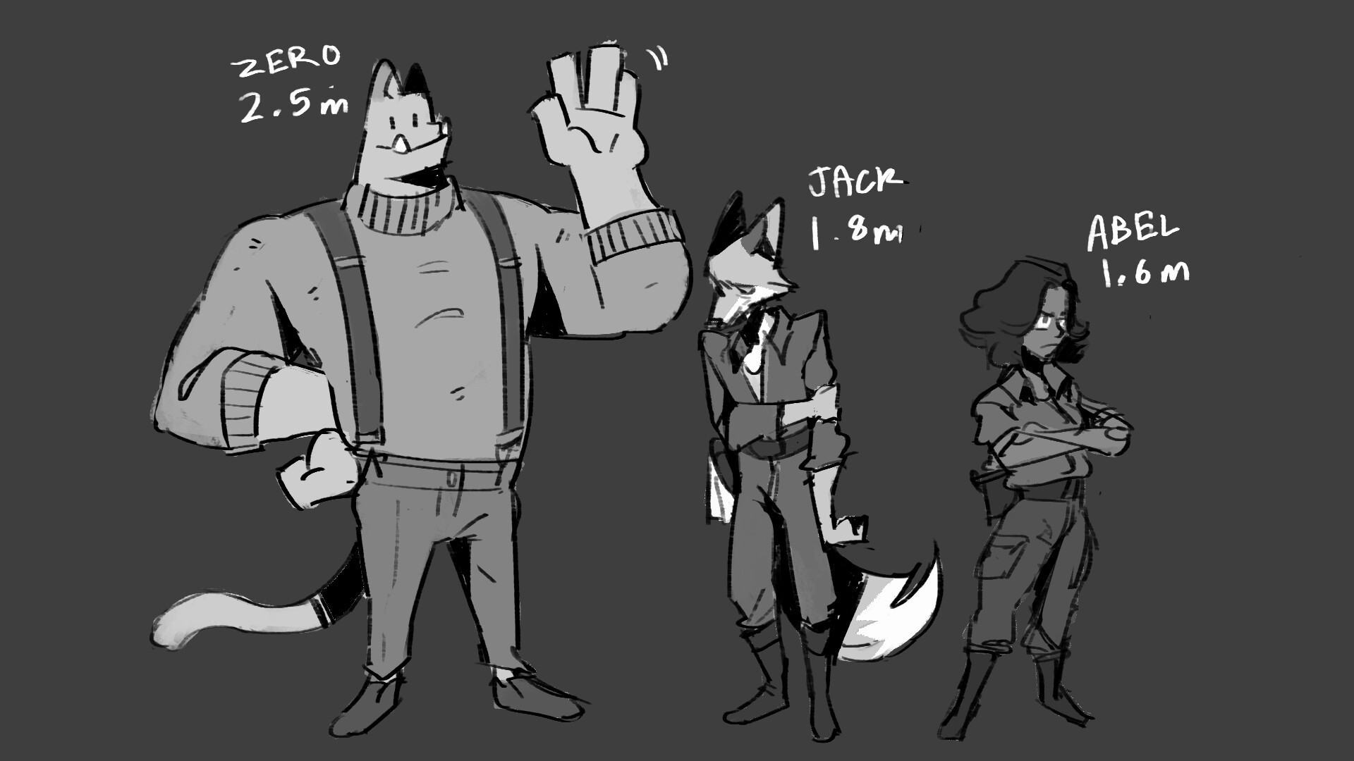 ArtStation - CHIMERA: Meet the cast