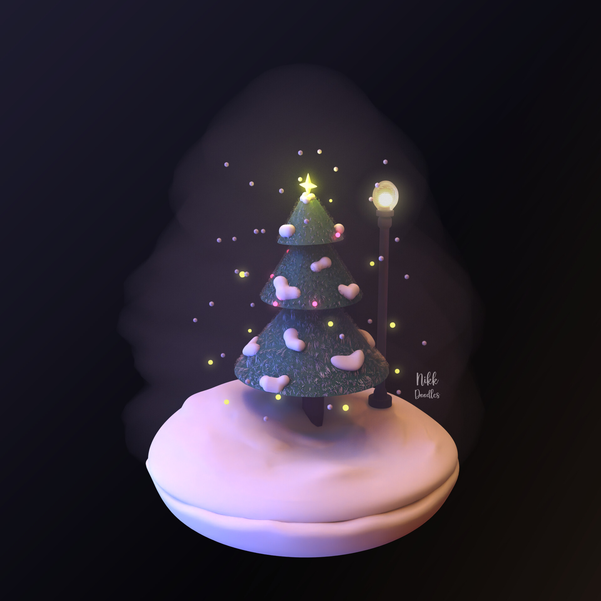 ArtStation - Christmas Tree