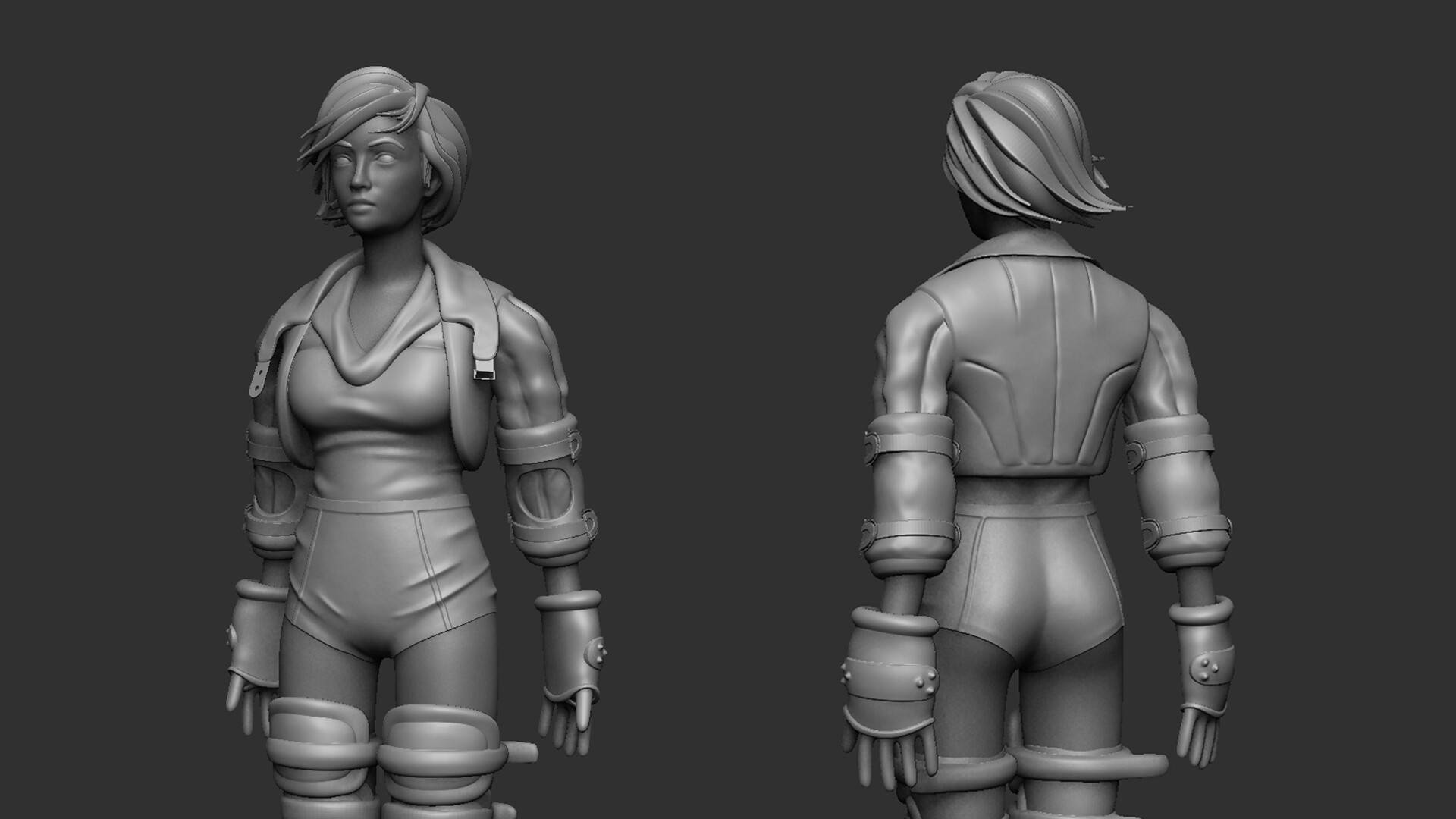 ArtStation - Zbrush Assignment - Current progress