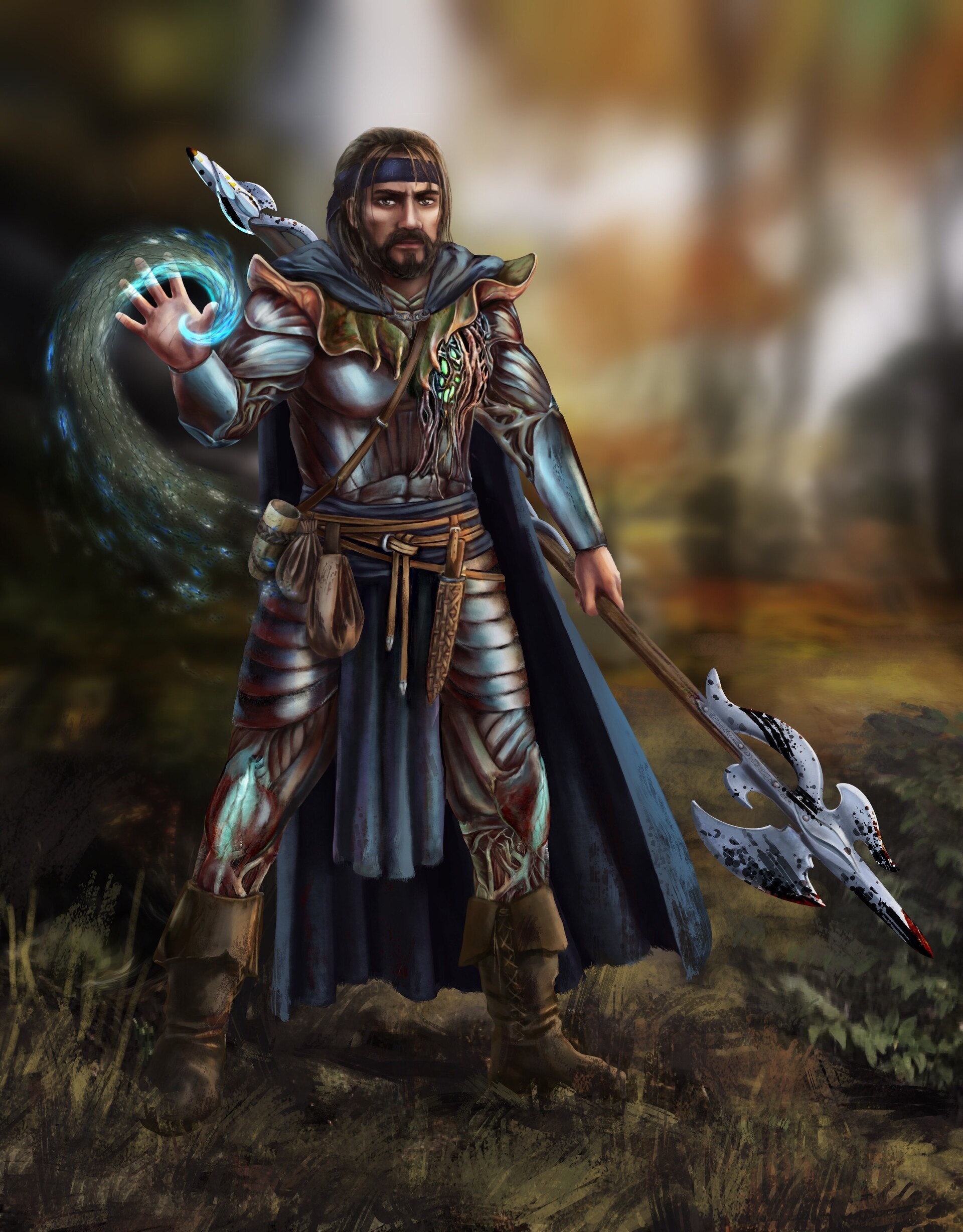 ArtStation - Forest knight