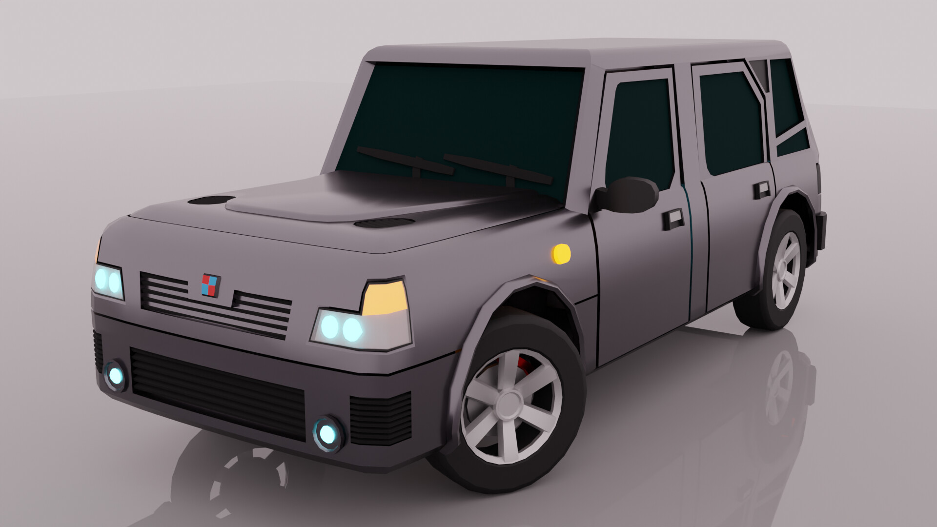 ArtStation - Drawn car of my childhood xd