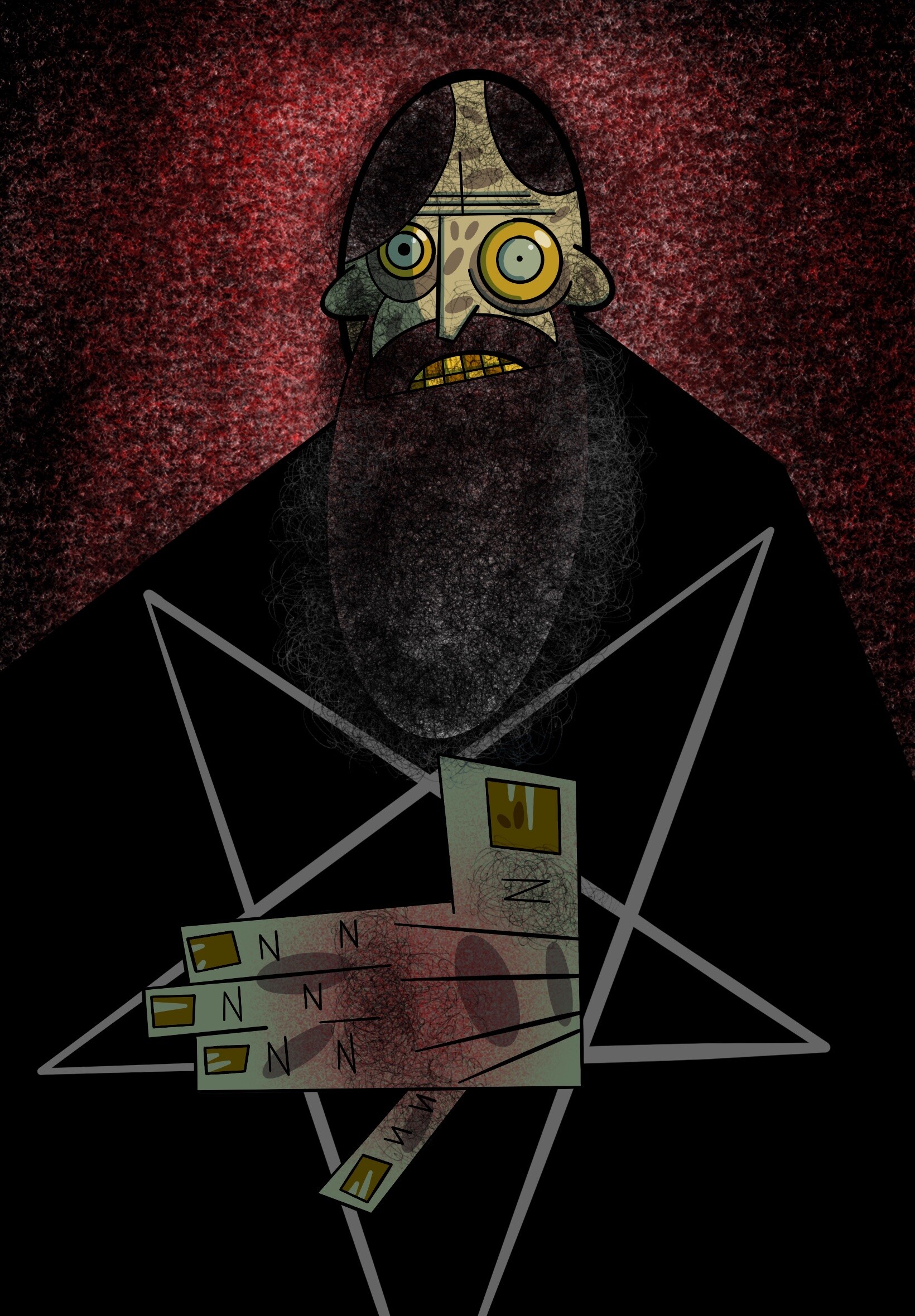 ArtStation - Rasputin for my TCG