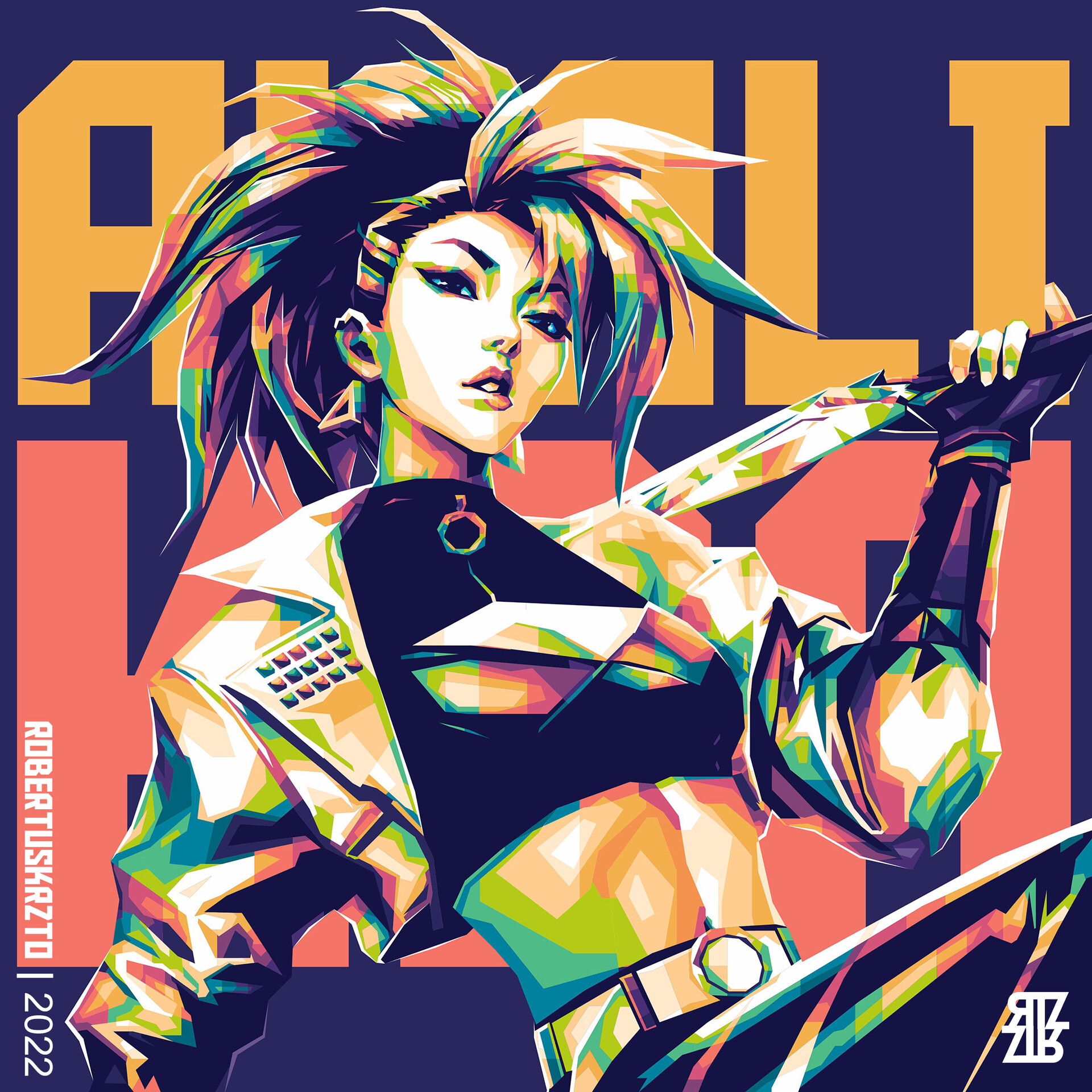 ArtStation - KDA Akali
