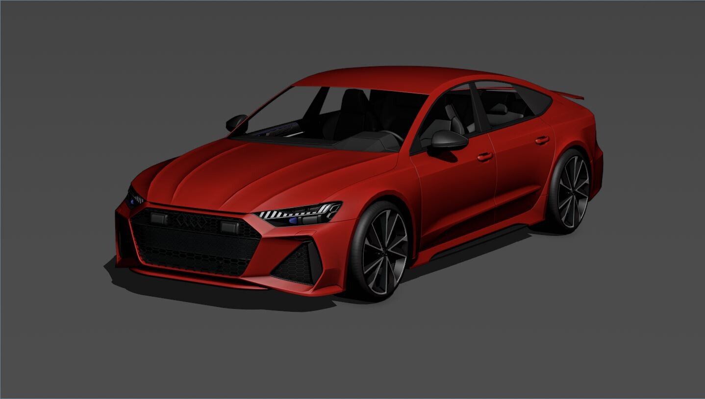 ArtStation - 2020 RS7 Sportback