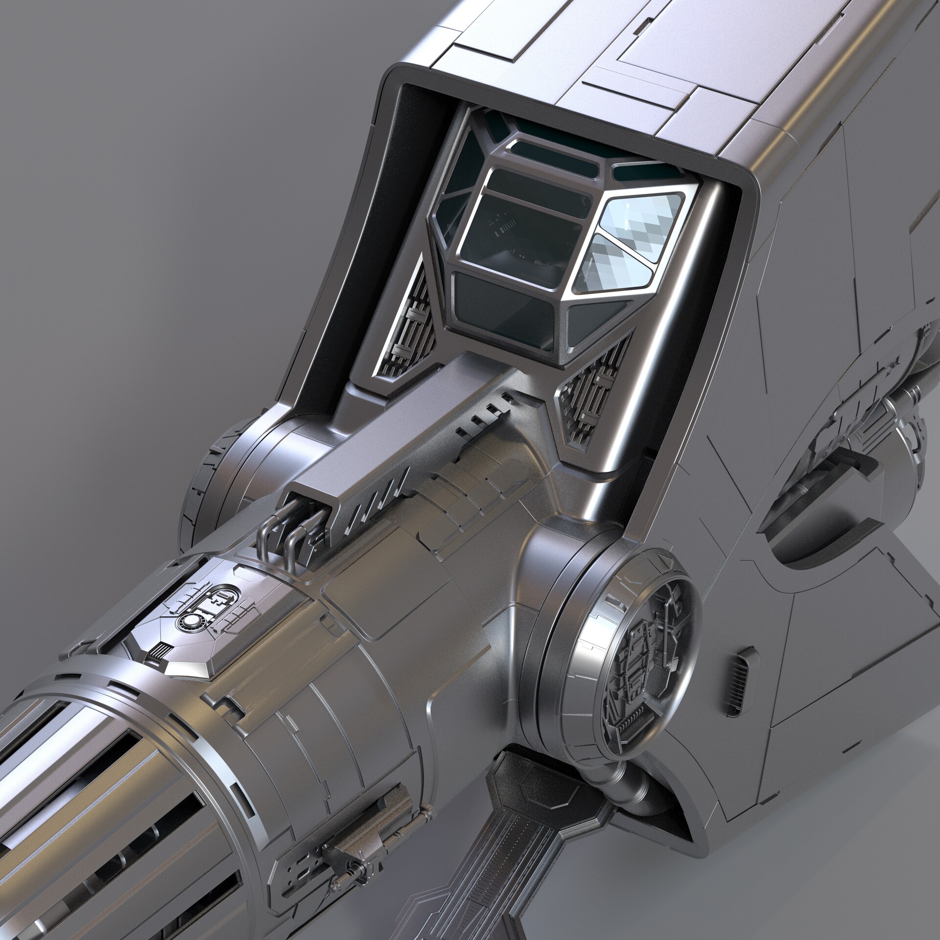 ArtStation - NH-TM Fighter (Star Wars Style)