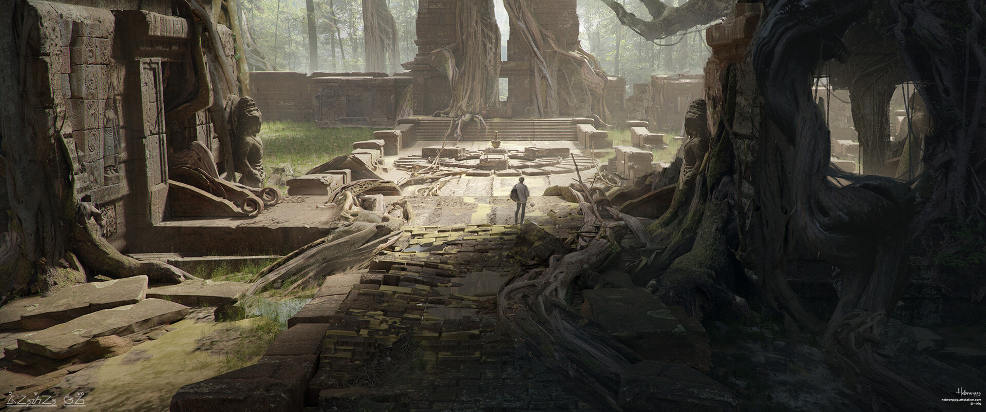 ArtStation - Uncharted Temple